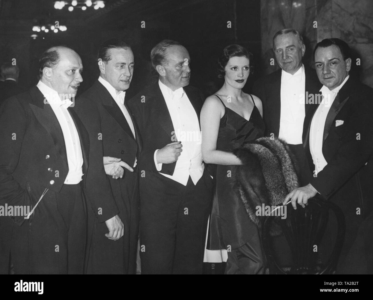 The actors theodor loos left hi-res stock photography and images - Alamy