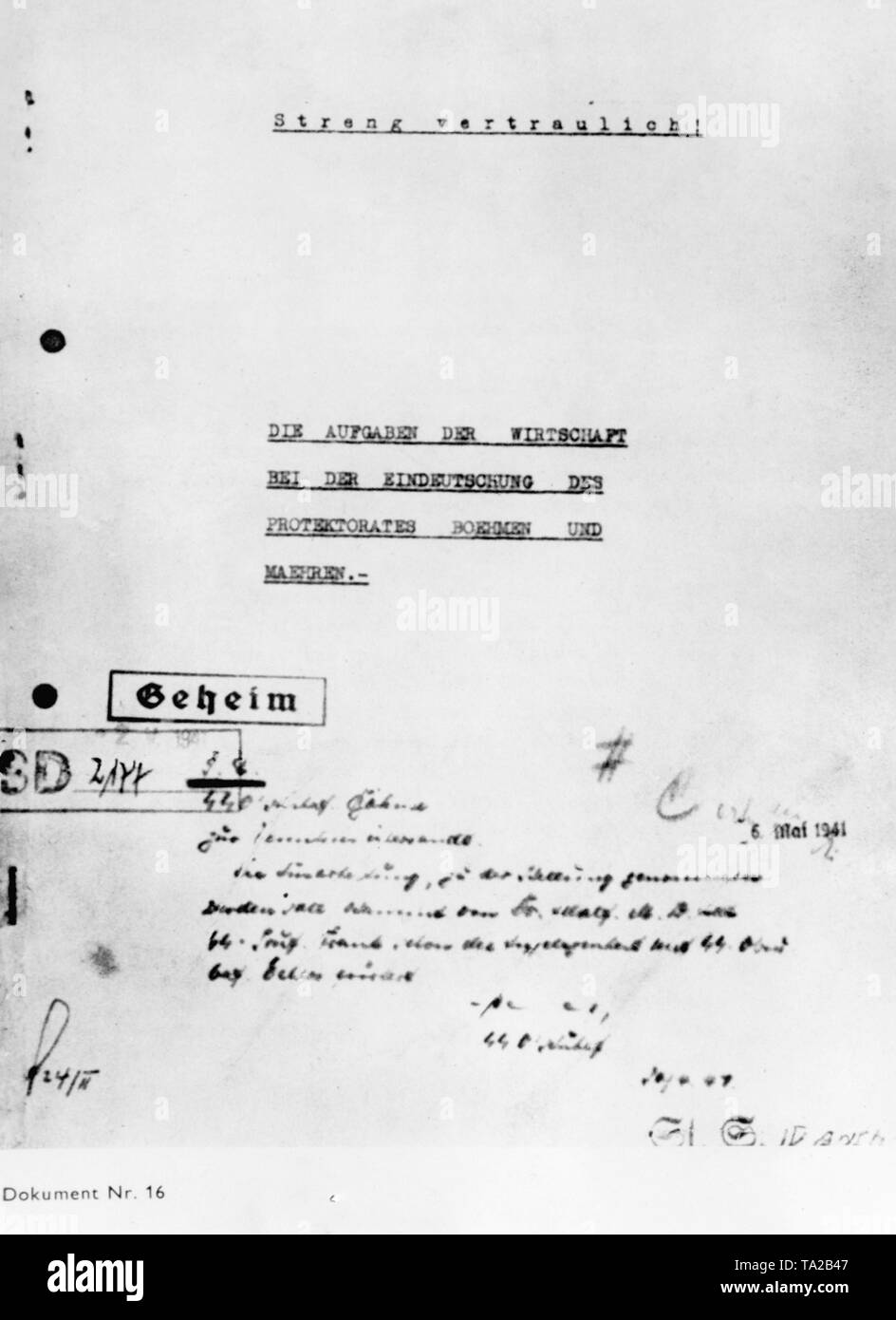 1940s document Black and White Stock Photos & Images - Alamy