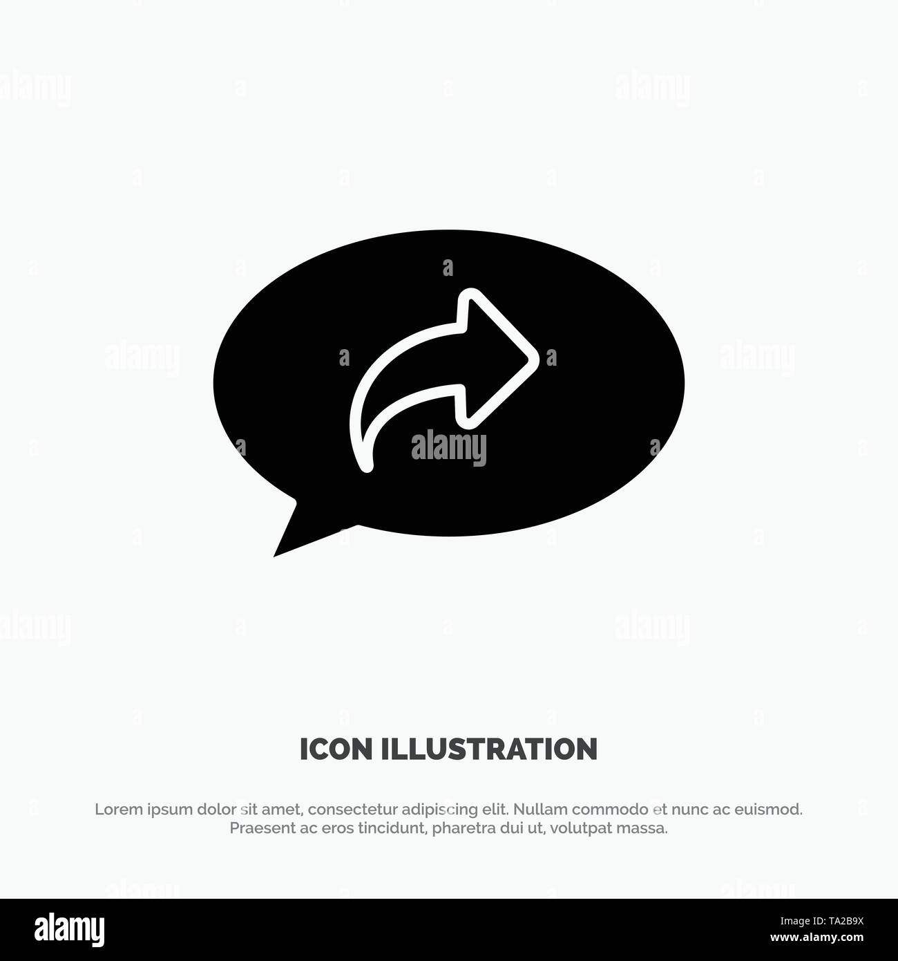 Arrow graph chat icon hi-res stock photography and images - Alamy