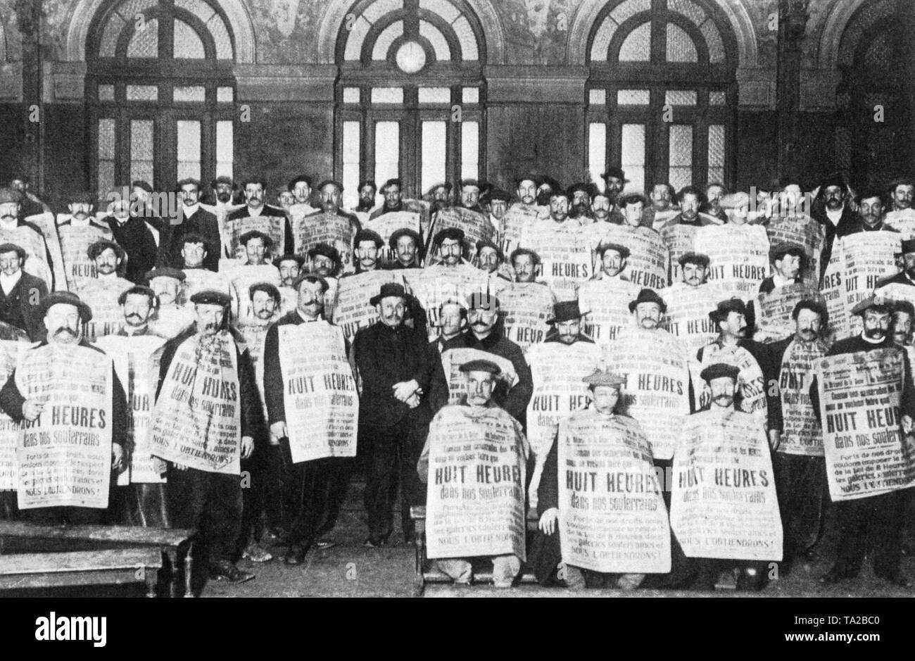 Eight hour day hi-res stock photography and images - Alamy