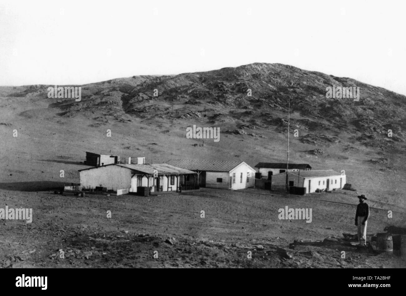 In 1884, the German flag was hoisted in Angra-Pequena by August ...