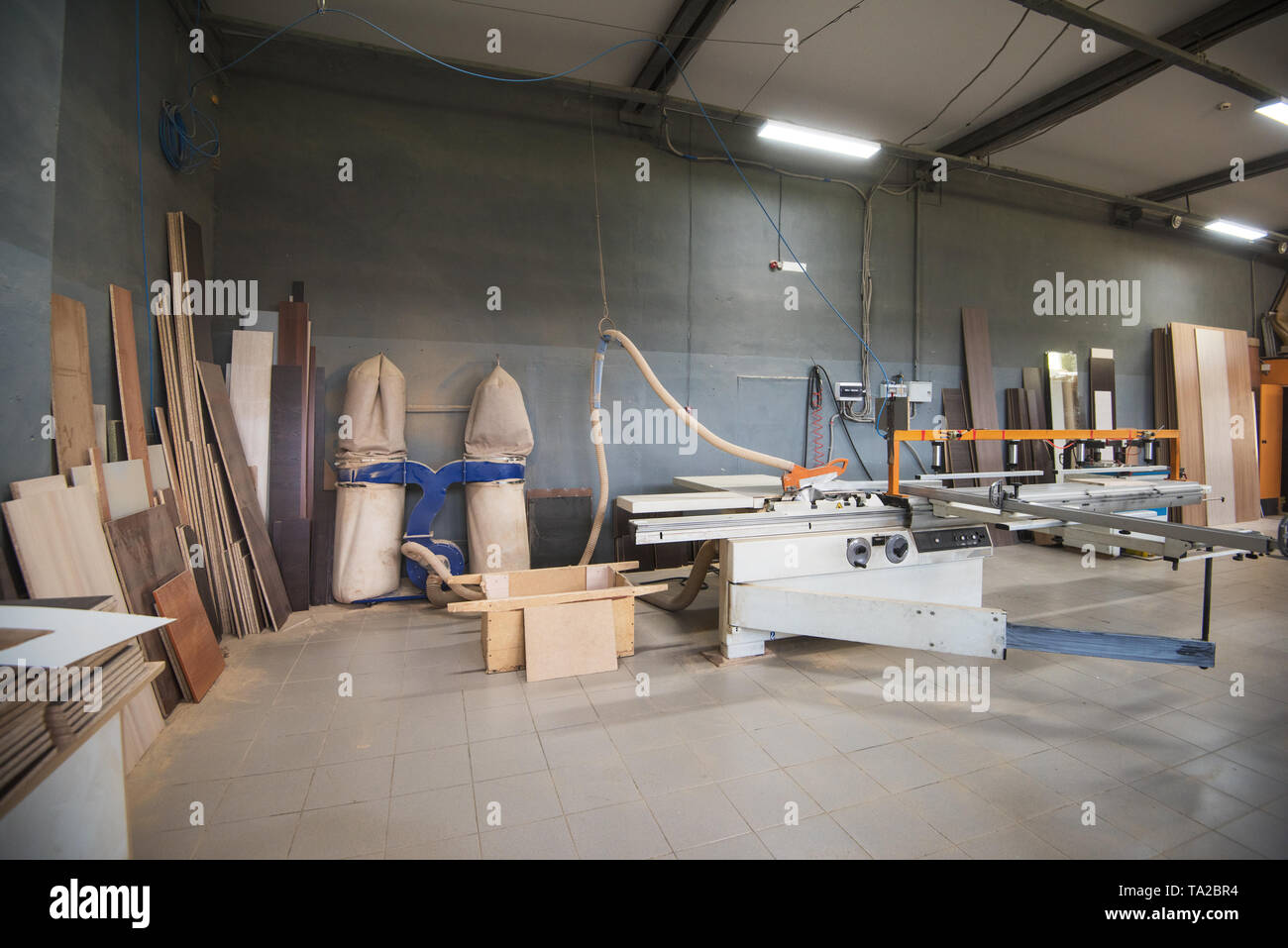 Production department at a furniture factory Stock Photo - Alamy