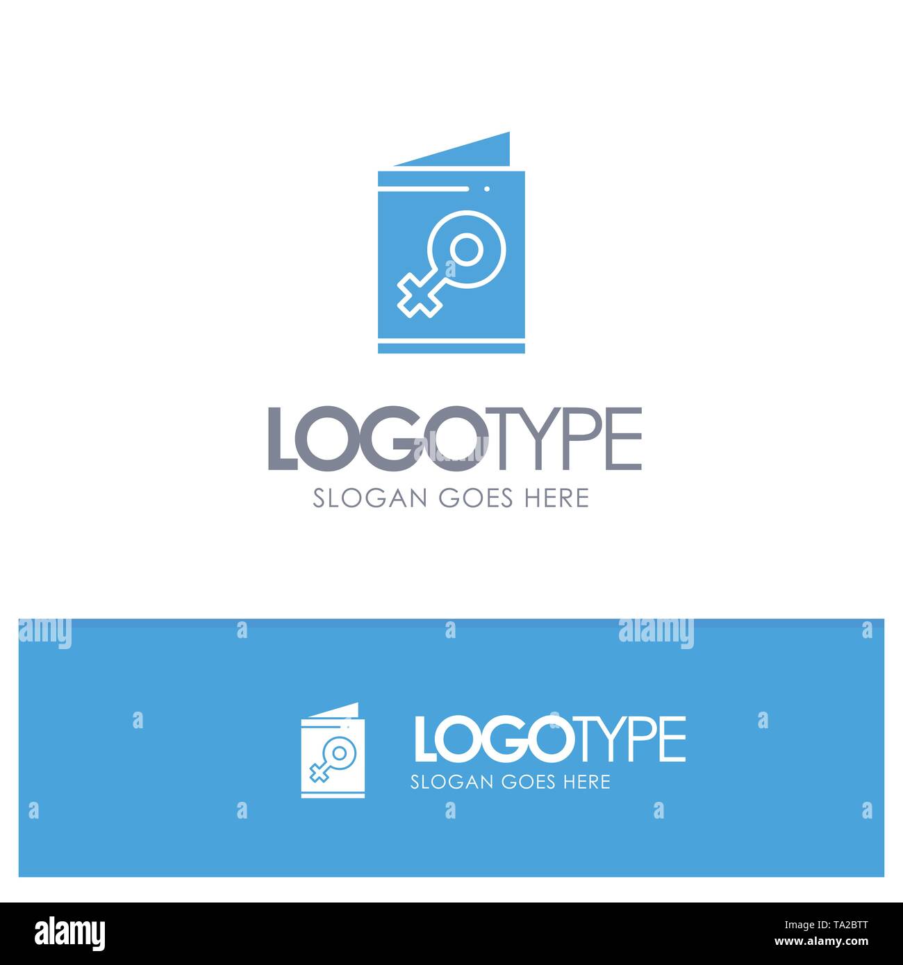 Card, Female, Symbol, Invite Blue Logo vector Stock Vector Image & Art ... Card, Female, Symbol, Invite Blue Logo vector Stock Vector Image & Art ...