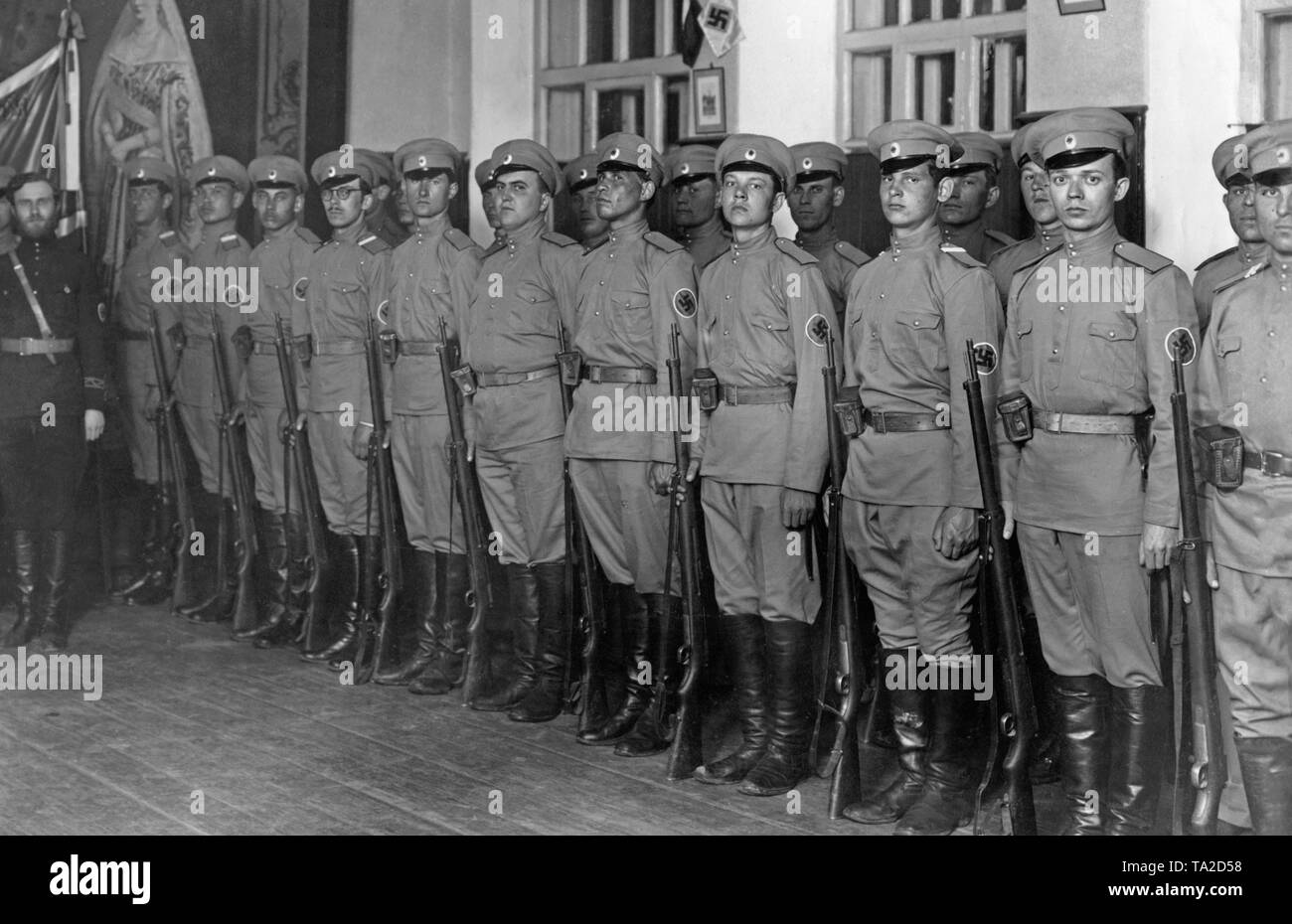 Members of the RFP (Russian Fascist Party) in Manchuko. The Empire of ...