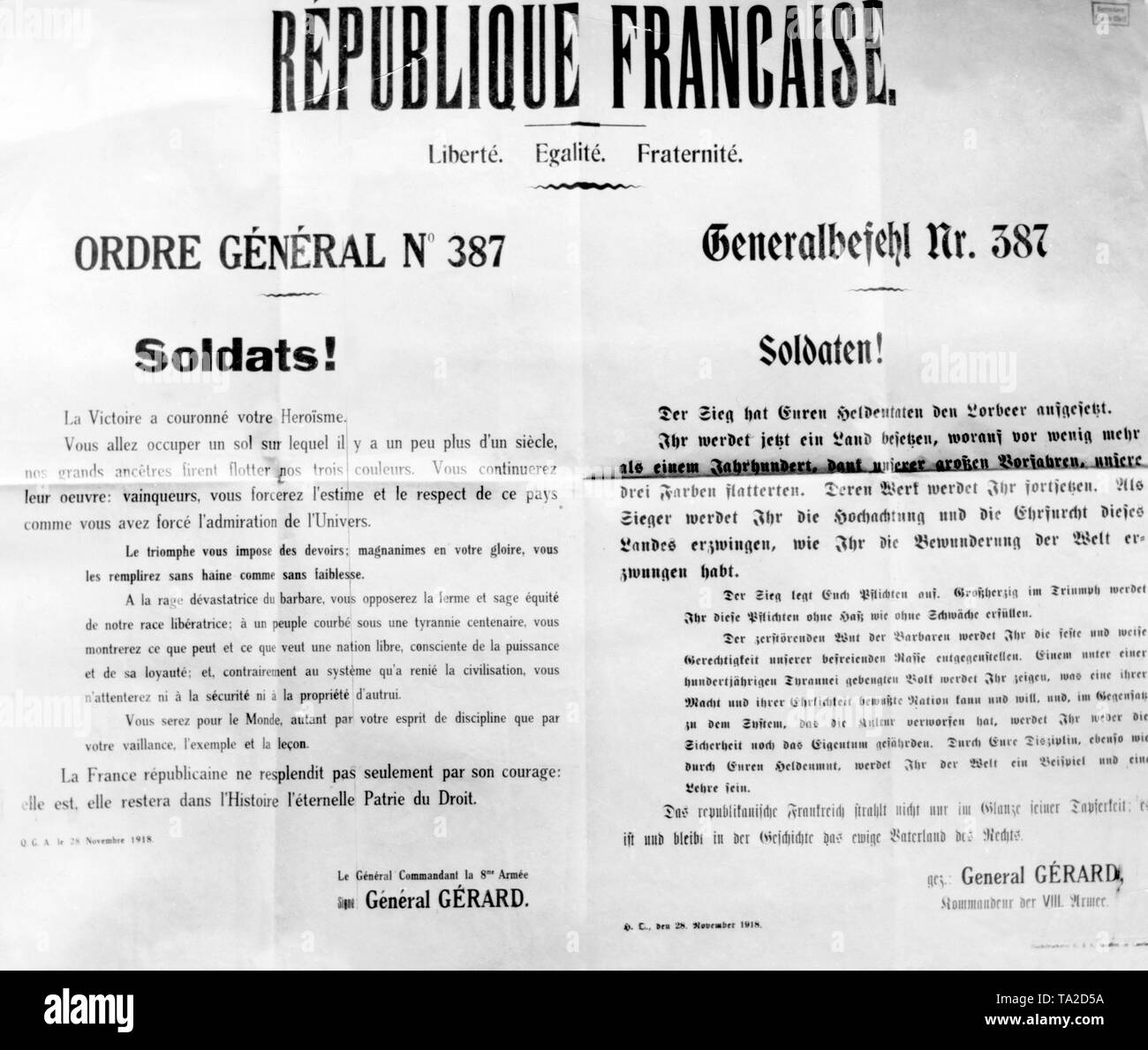 Gerard general hi-res stock photography and images - Alamy