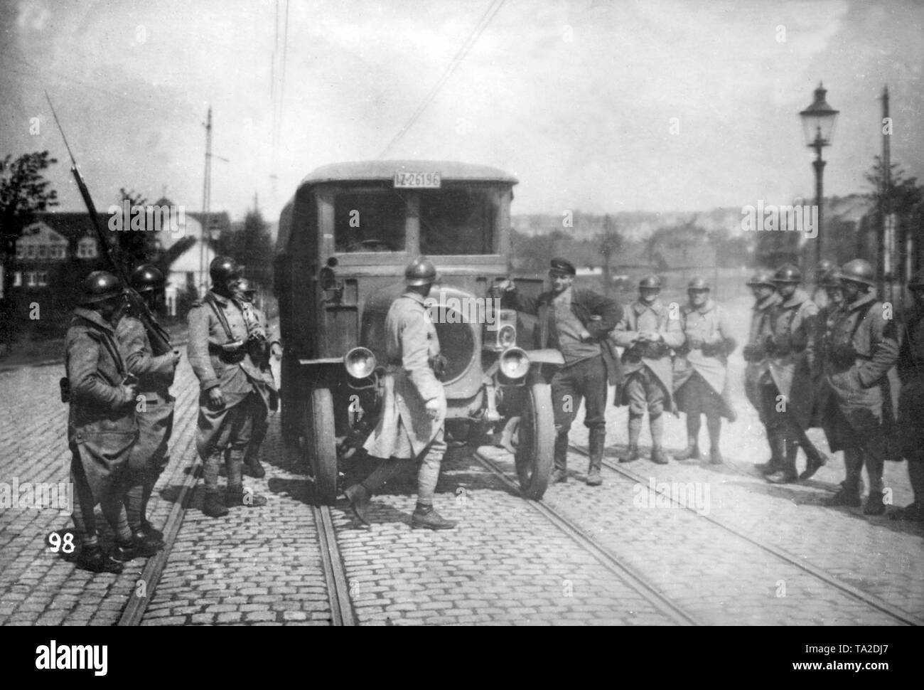 Occupation Of The Ruhr Area 1923 High Resolution Stock Photography and ...