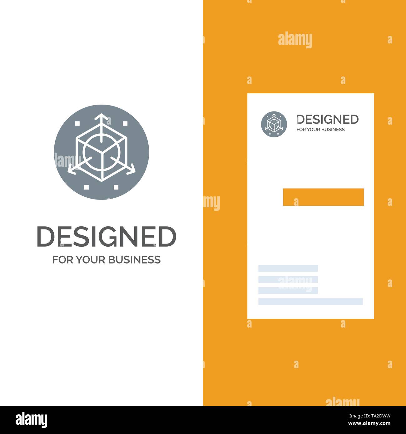 How to create 3d logo Stock Vector Images - Alamy