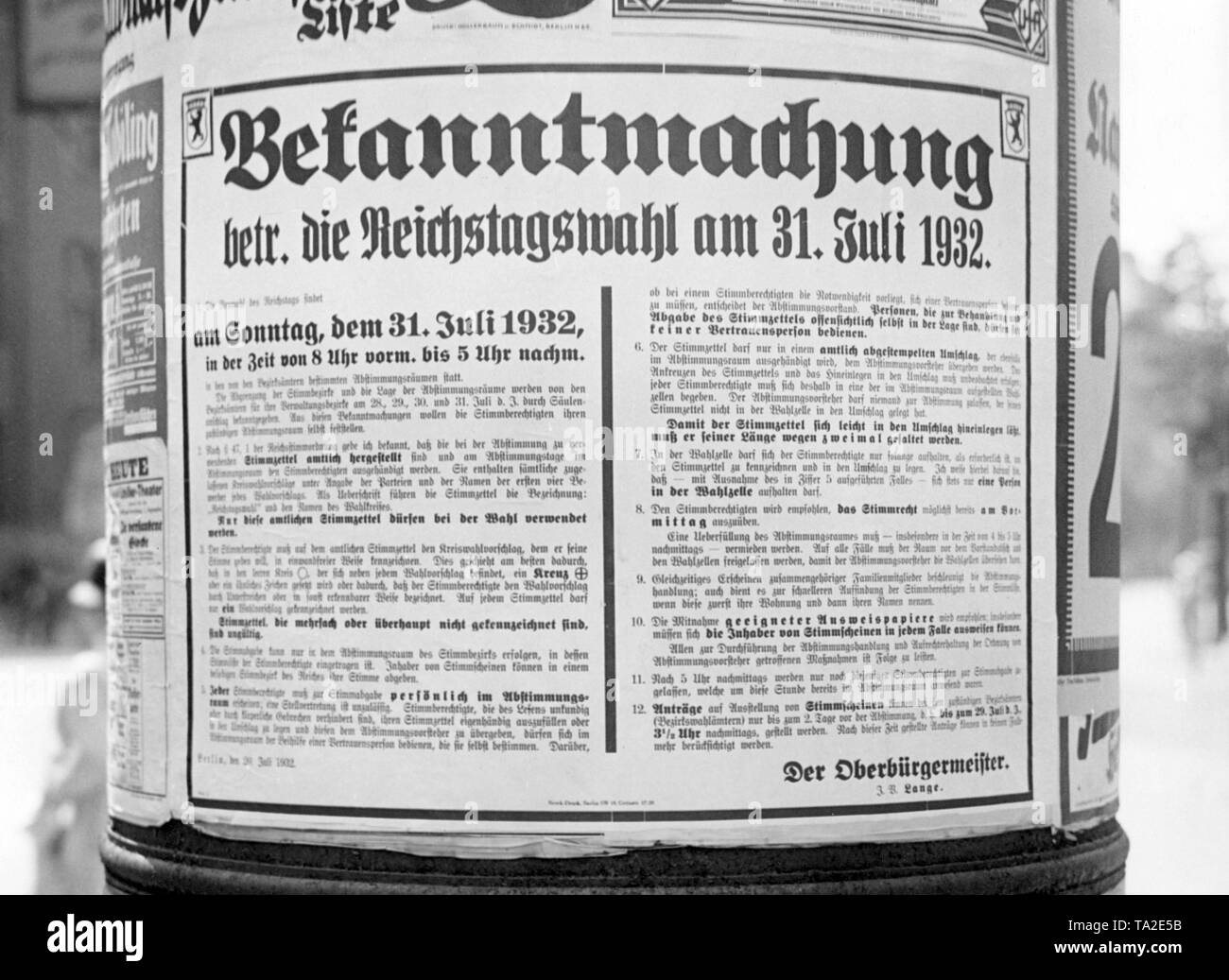 Election 1932 High Resolution Stock Photography and Images - Alamy