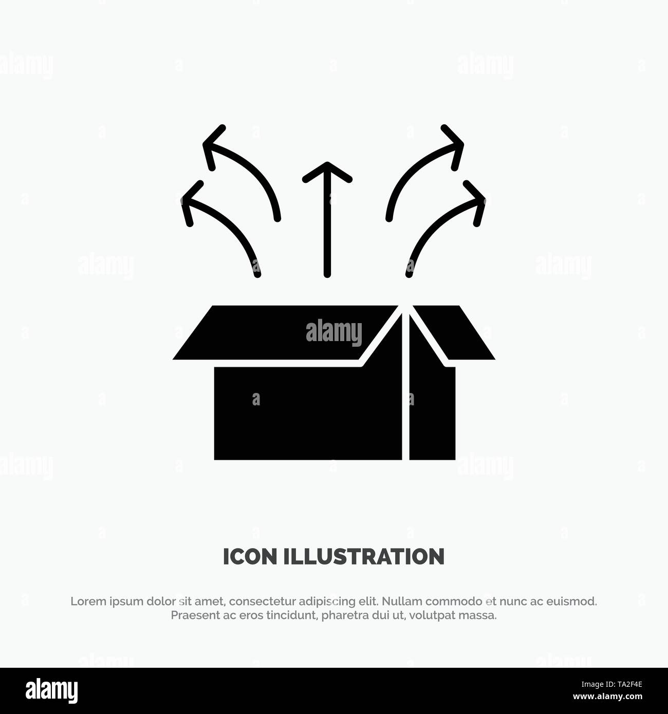 Press release icon vector vectors hi-res stock photography and images ...