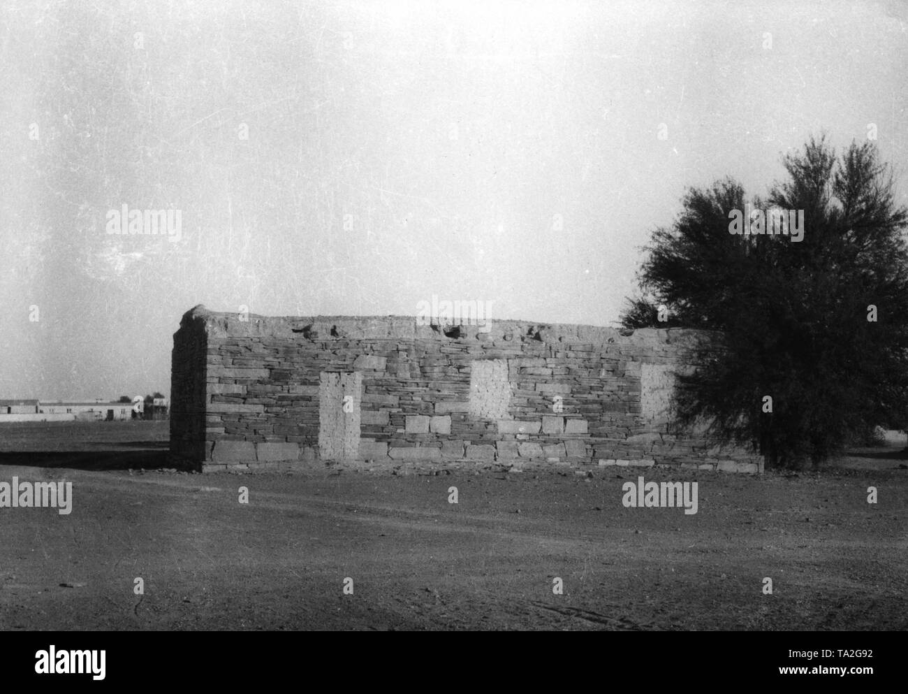 The so-called Schutzvertragshaus (house of the treaty of protection) in ...