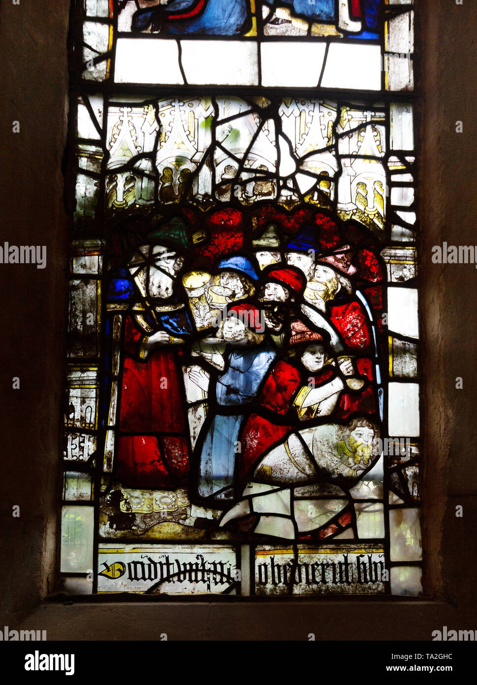 Medieval stained glass hi-res stock photography and images - Alamy