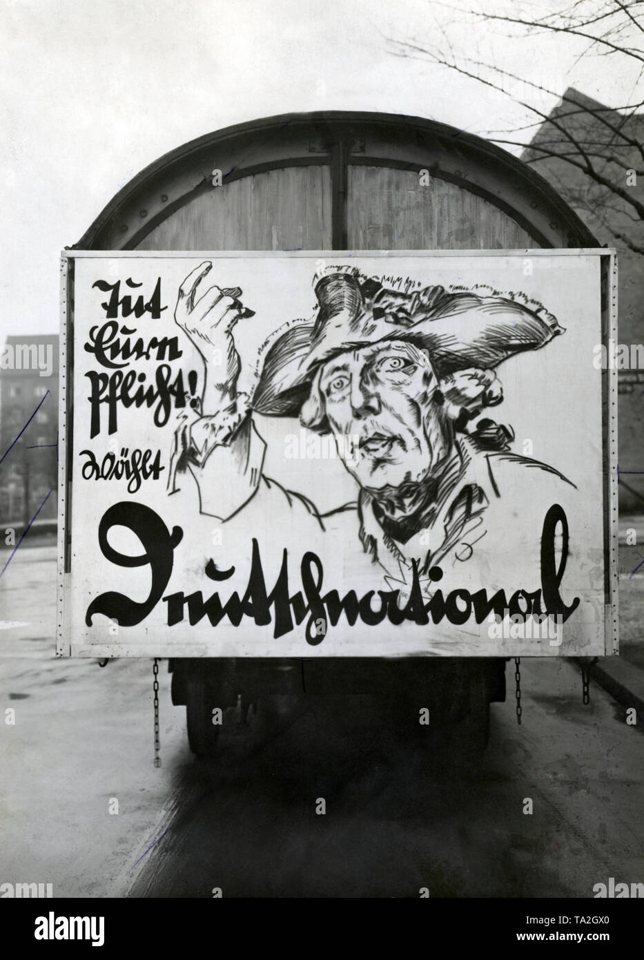 Election poster of the german national peoples party dnvp hi-res stock ...