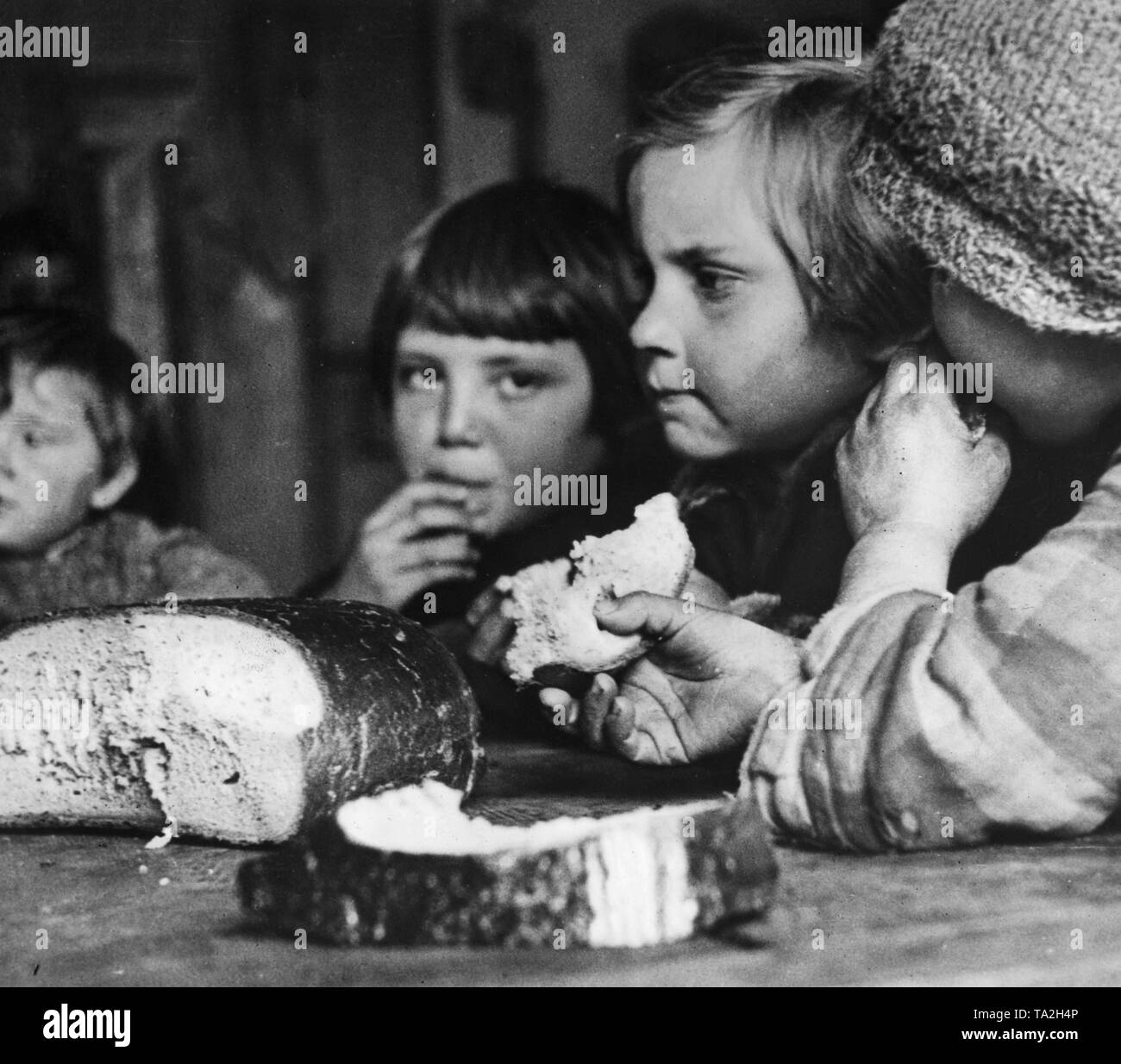 Great Depression Children Winter