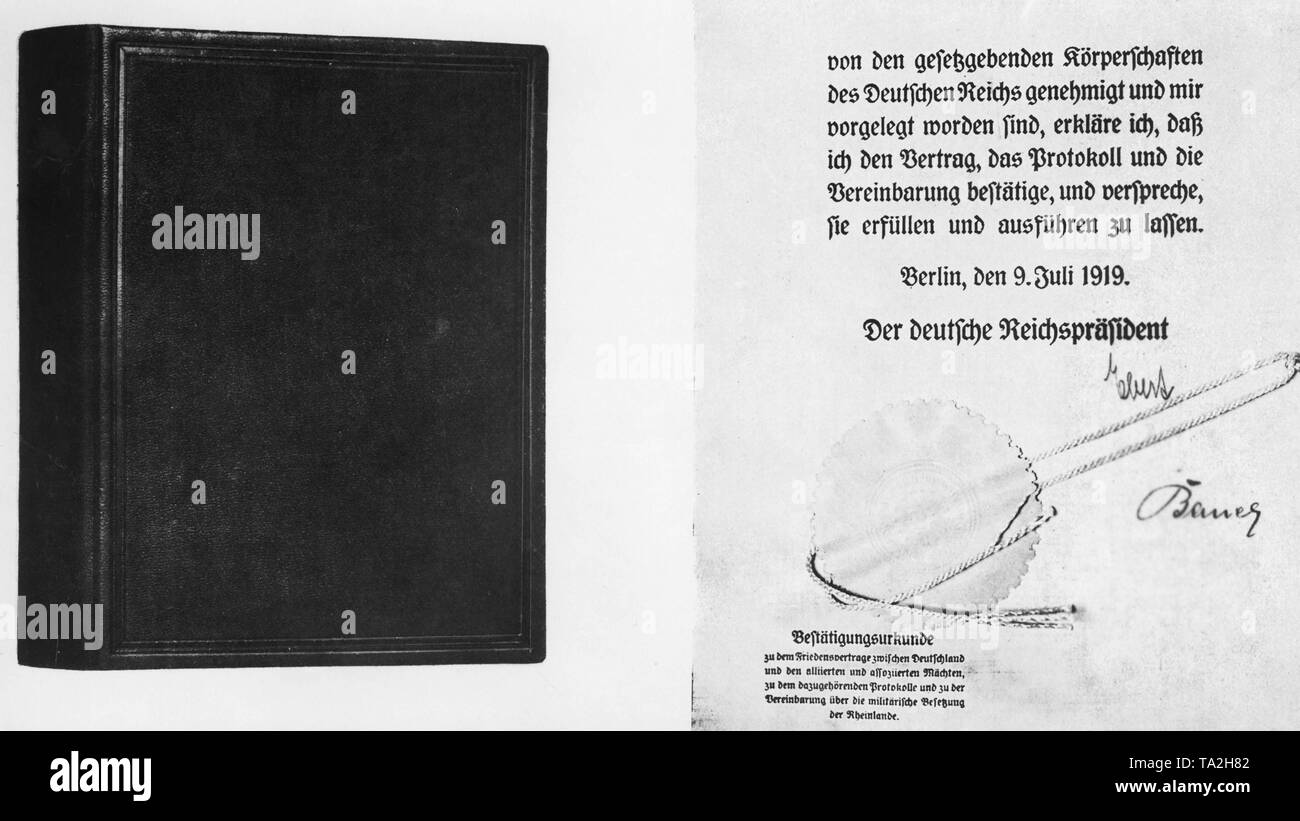 The Treaty Of Versailles High Resolution Stock Photography and Images ...