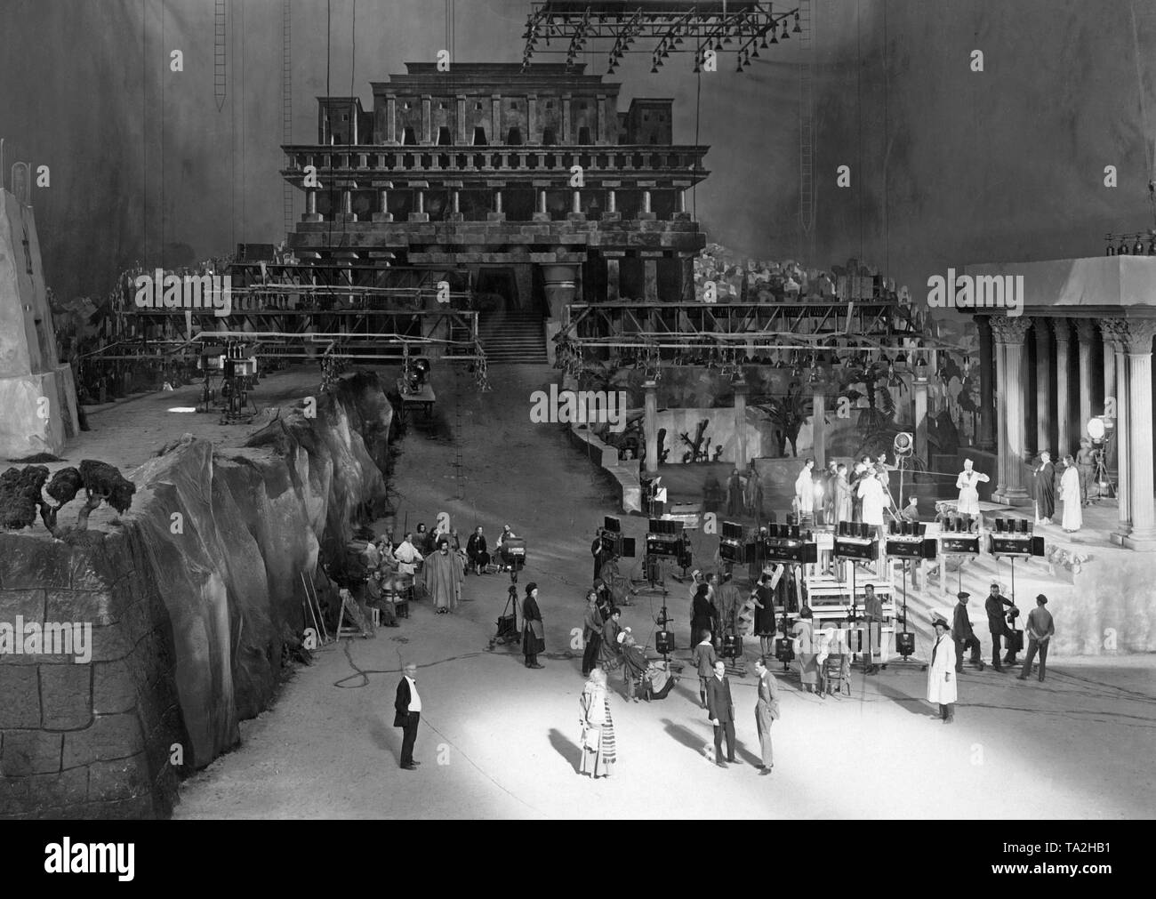 Jerusalem movie set hi-res stock photography and images - Alamy