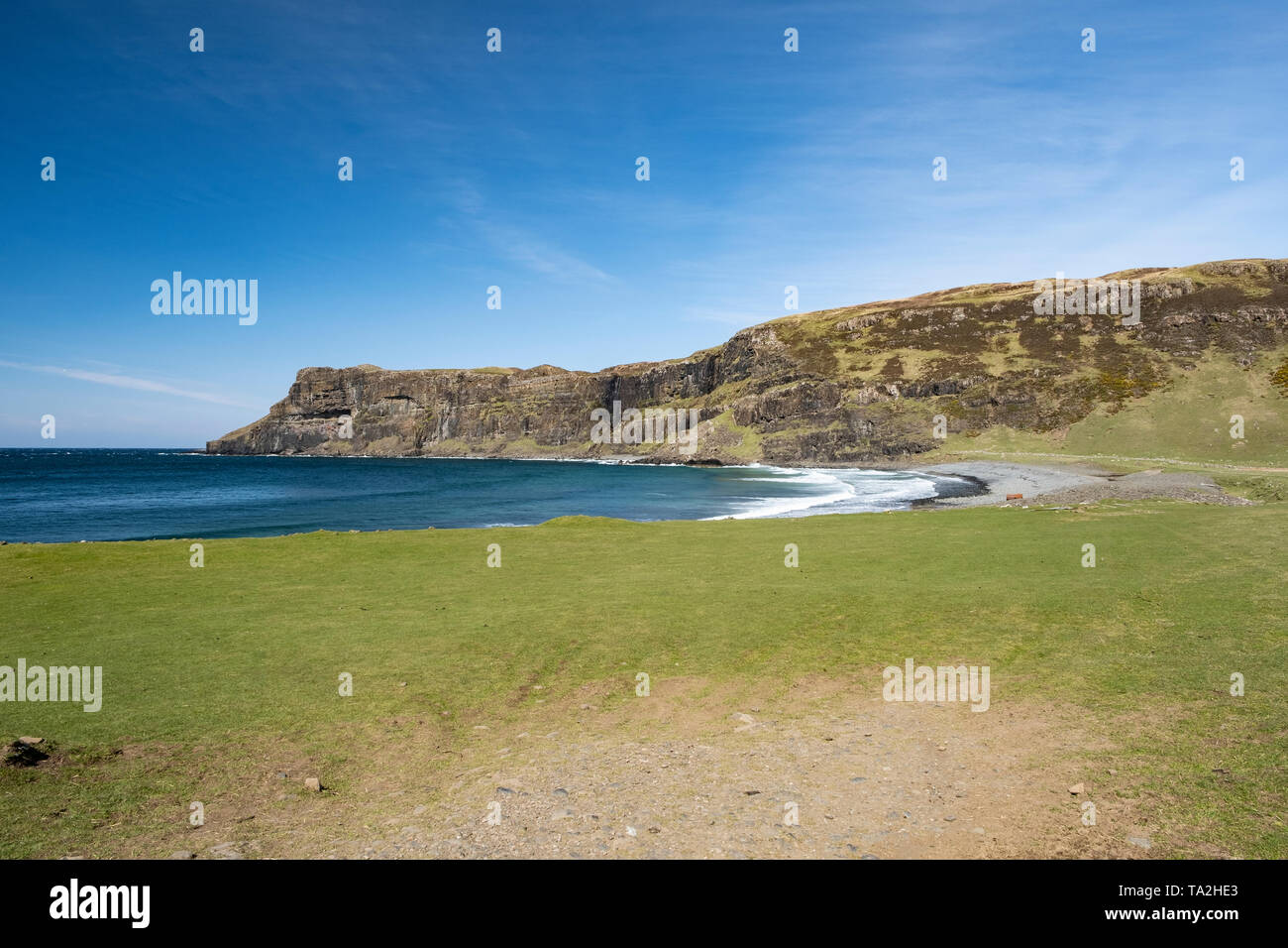 Talisker Beach, Isle of Skye, Scotland, UK Stock Photo - Alamy