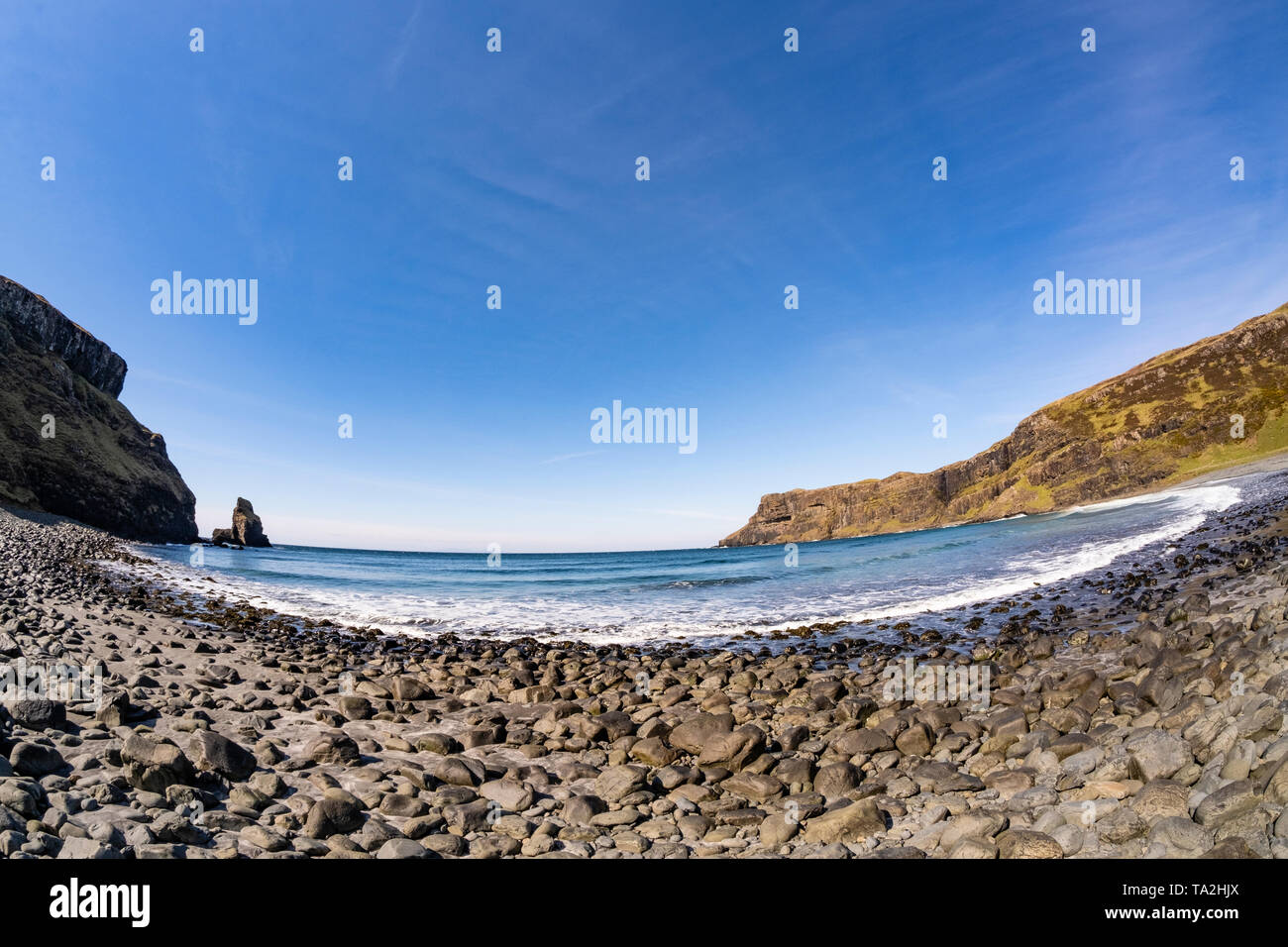 Talisker Beach, Isle of Skye, Scotland, UK Stock Photo - Alamy