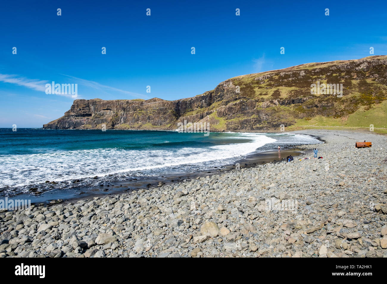 Talisker Beach, Isle of Skye, Scotland, UK Stock Photo - Alamy