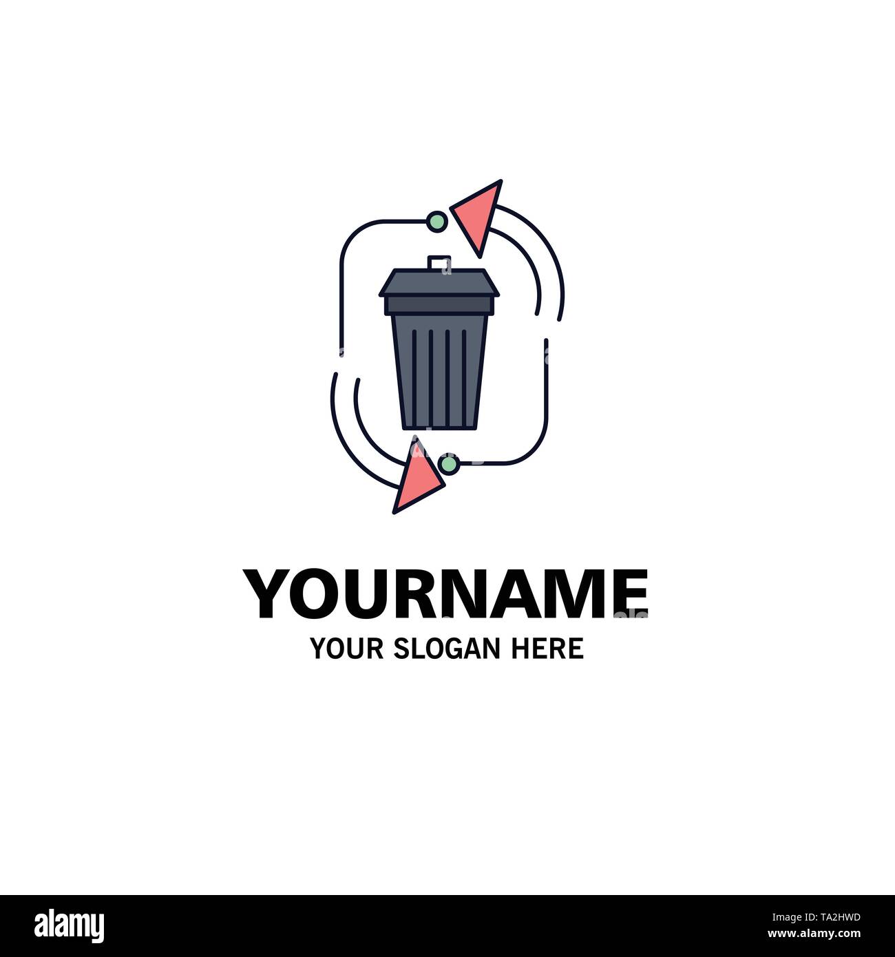 Disposal vector vectors Cut Out Stock Images & Pictures - Alamy