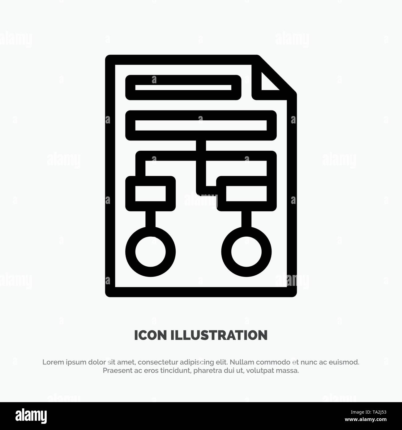 Paper process Stock Vector Images - Alamy