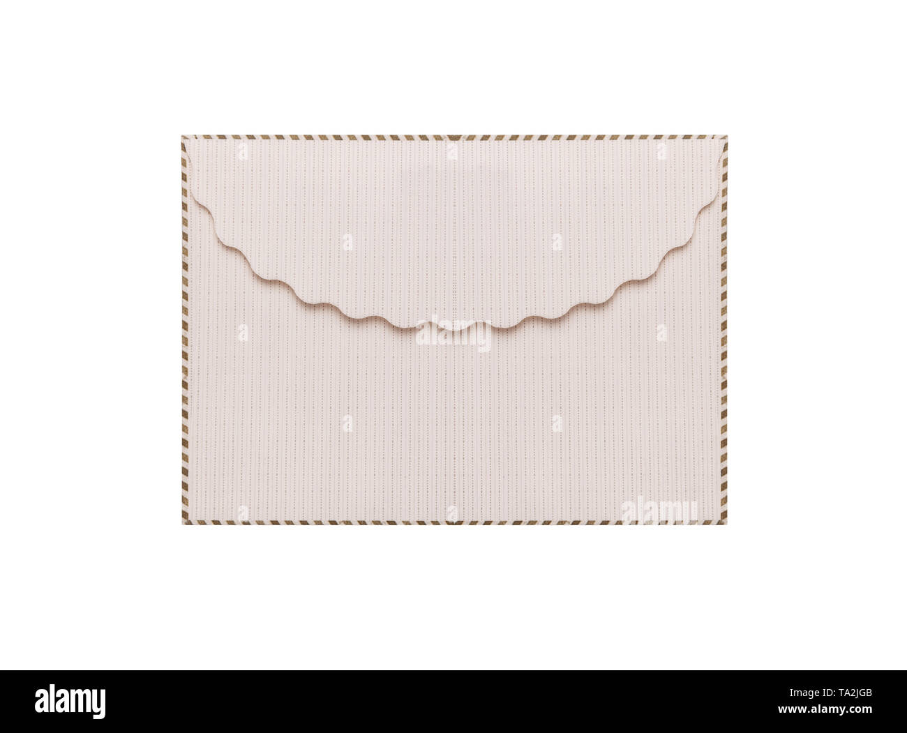 Old envelope isolated on white background Stock Photo - Alamy