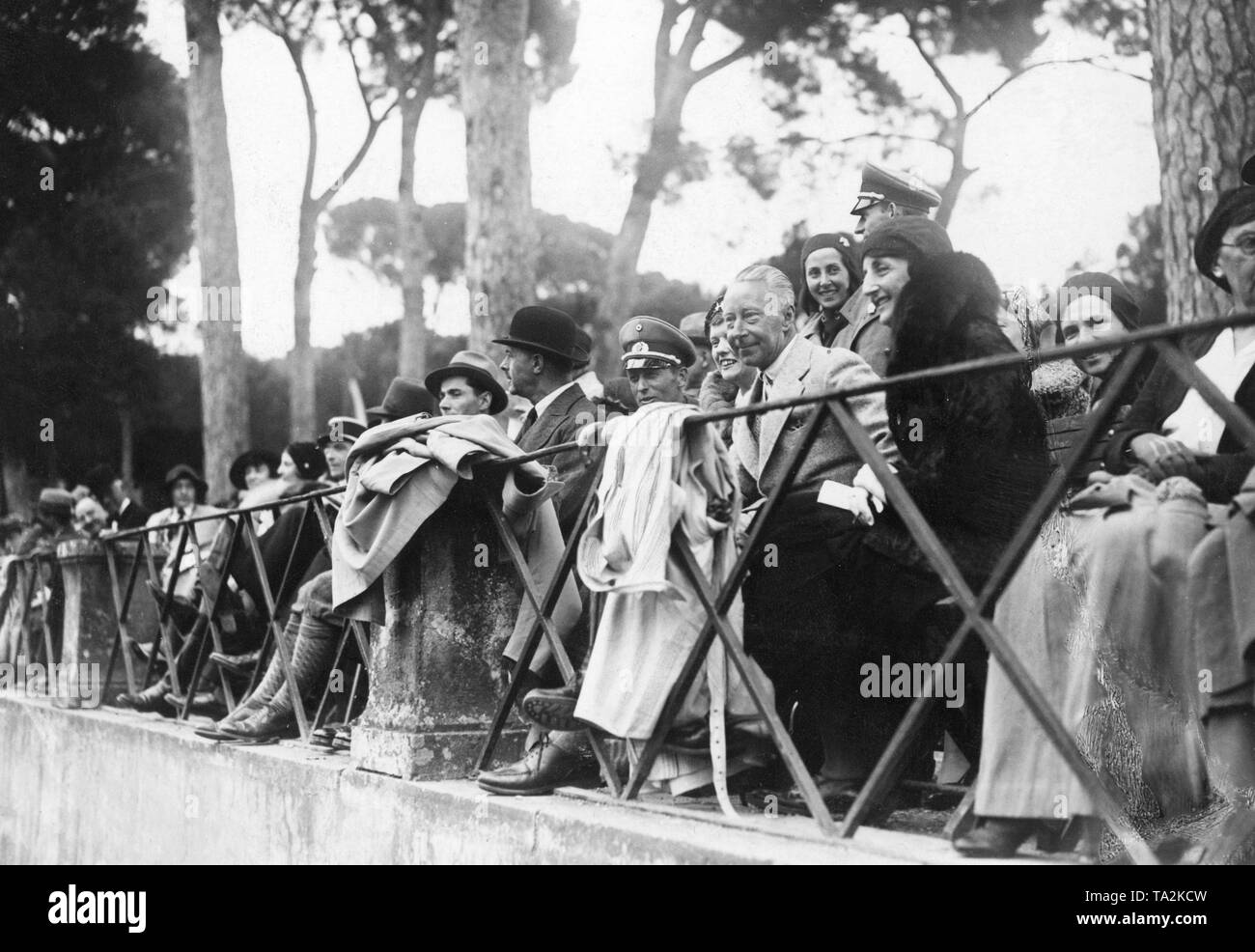 The Crown Prince observes an event in the framework of the ...