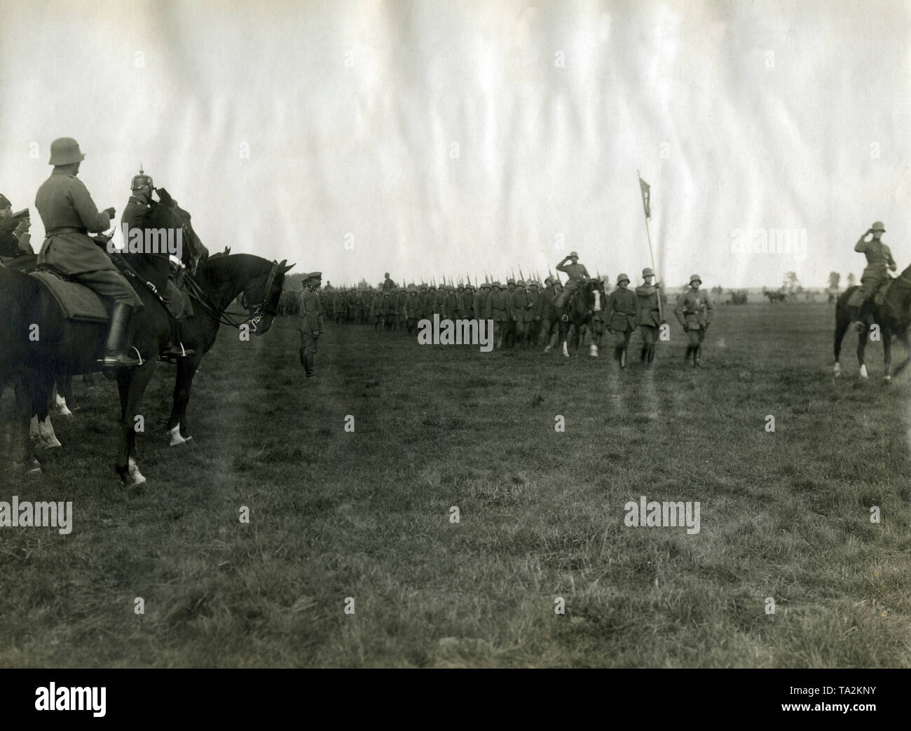 Members of the Freikorps "Iron Division", a volunteer unit formed of ...