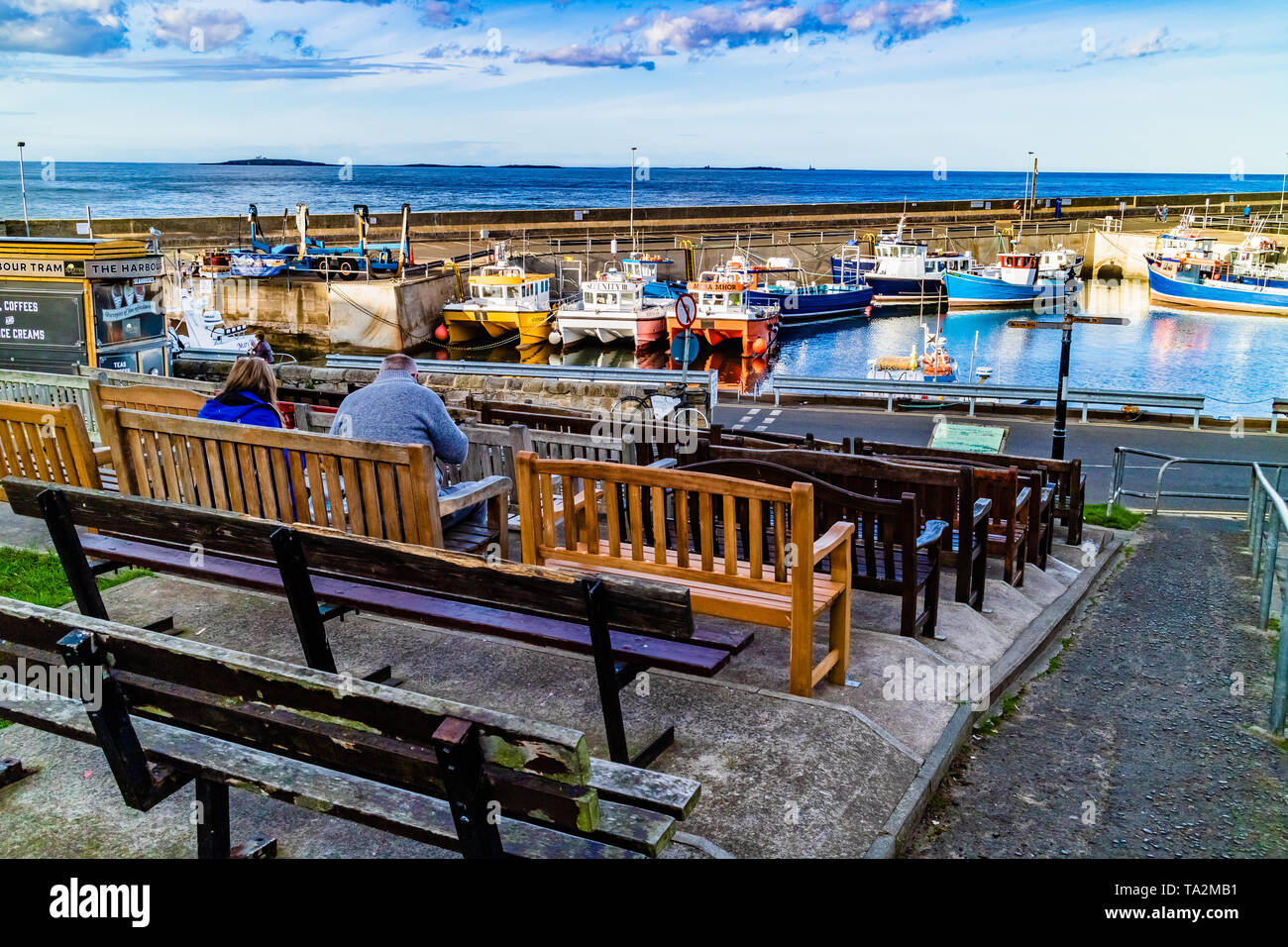 Memorial benches hi-res stock photography and images - Alamy
