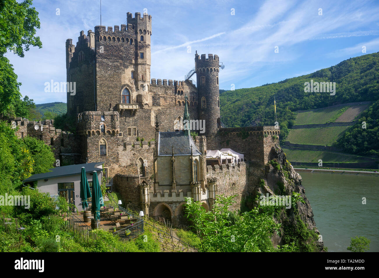 Rheinstein castle hi-res stock photography and images - Alamy