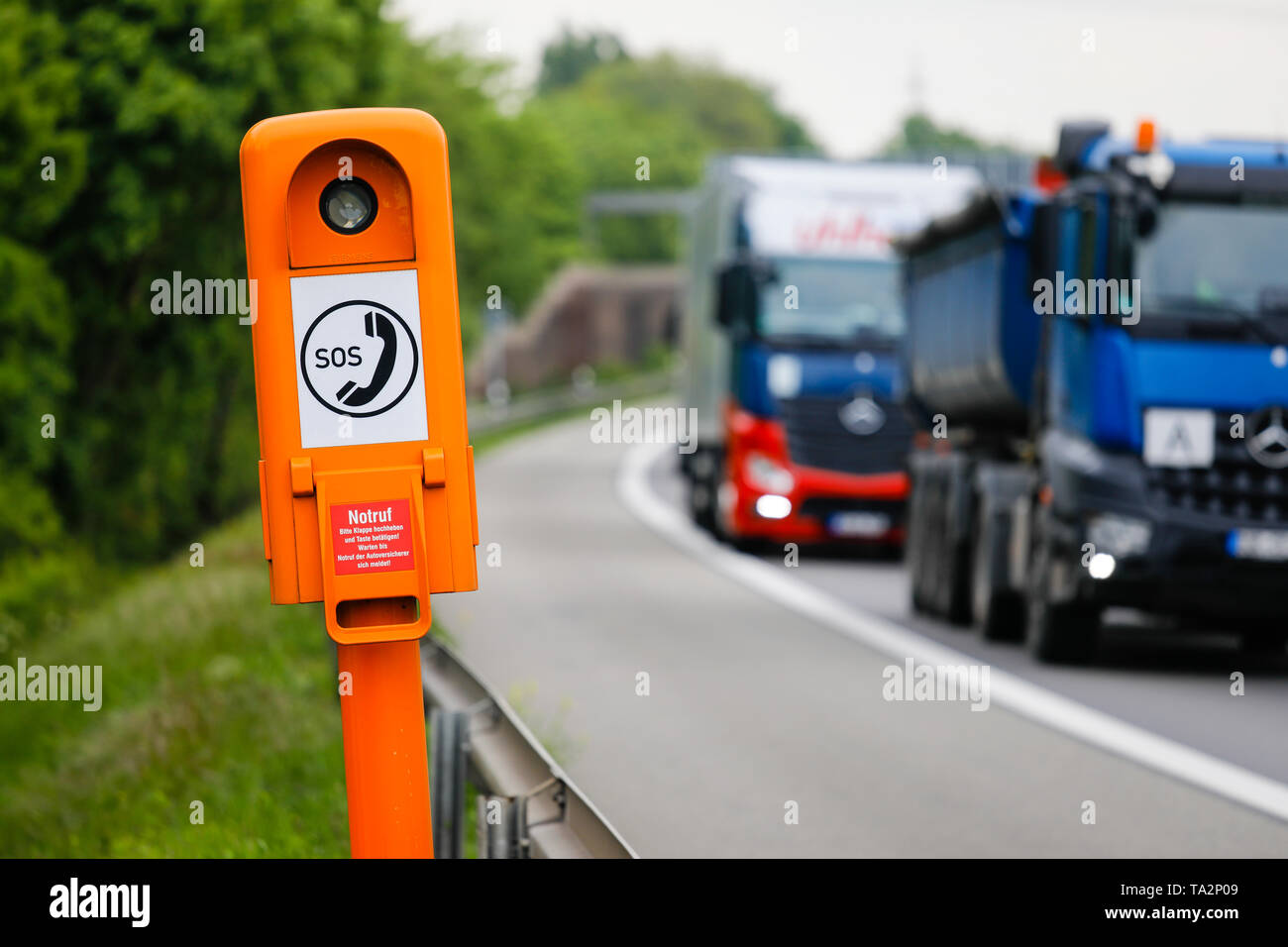 Motorway sos hi-res stock photography and images - Alamy
