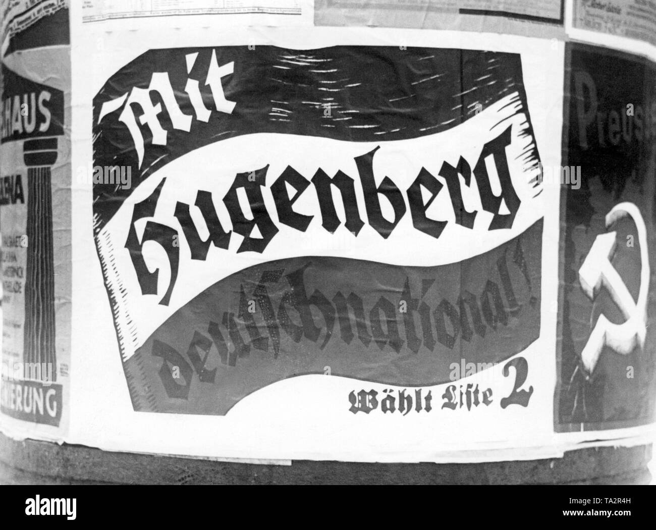 German national peoples party dnvp hi-res stock photography and images ...