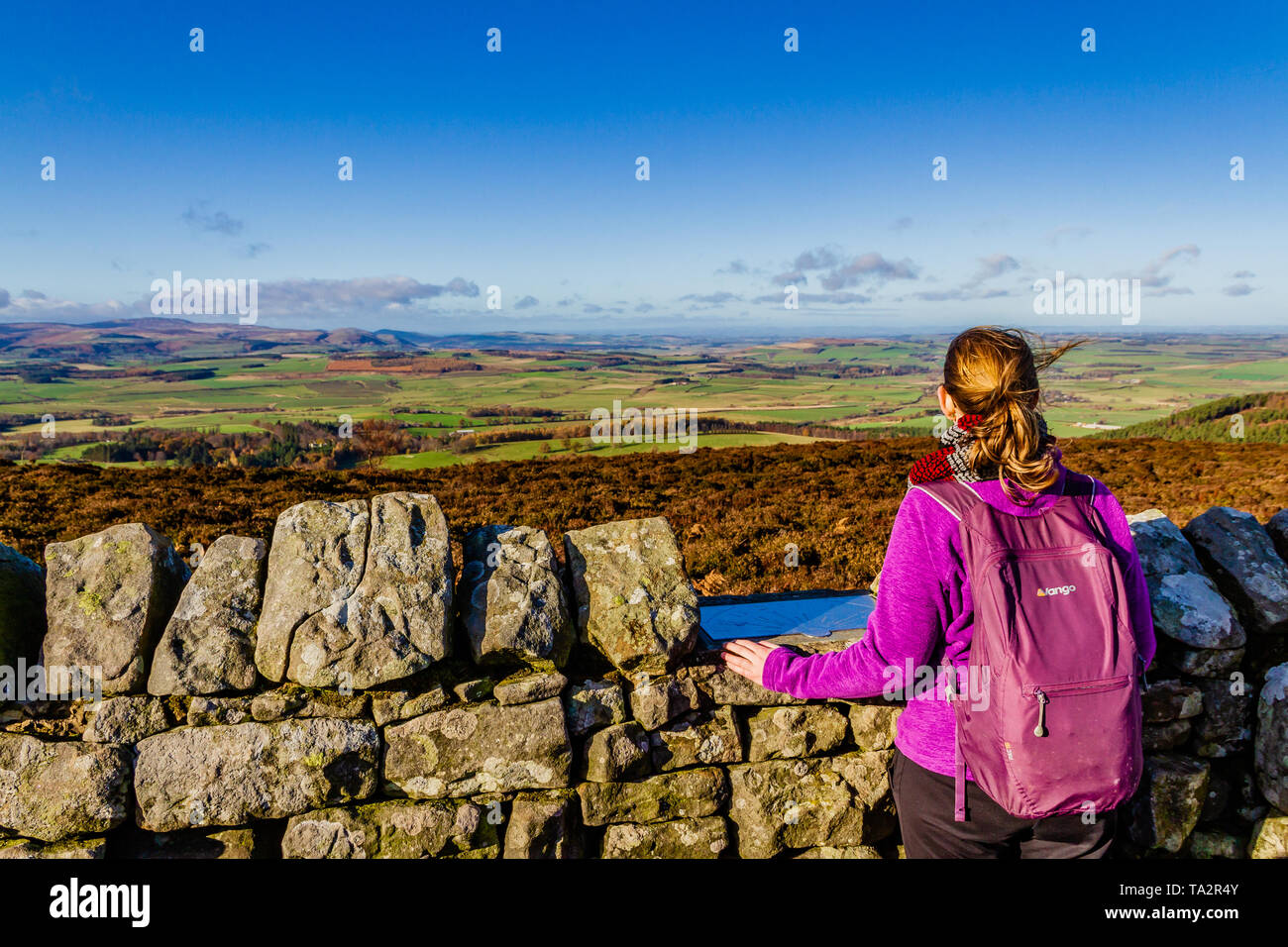 Surveying an iron age hill fort hi-res stock photography and images - Alamy