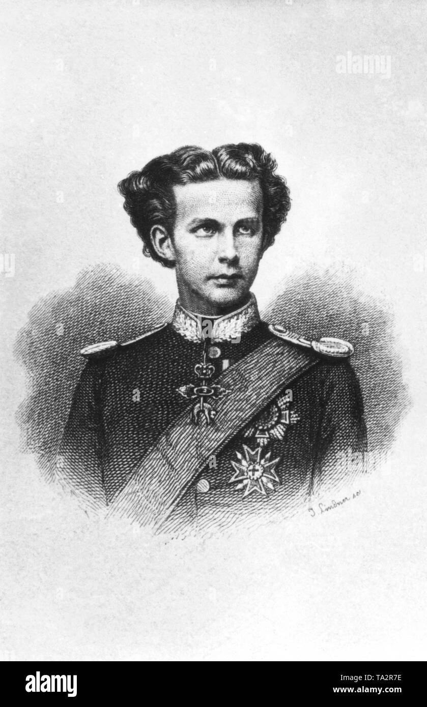 King ludwig ii portrait hi-res stock photography and images - Alamy