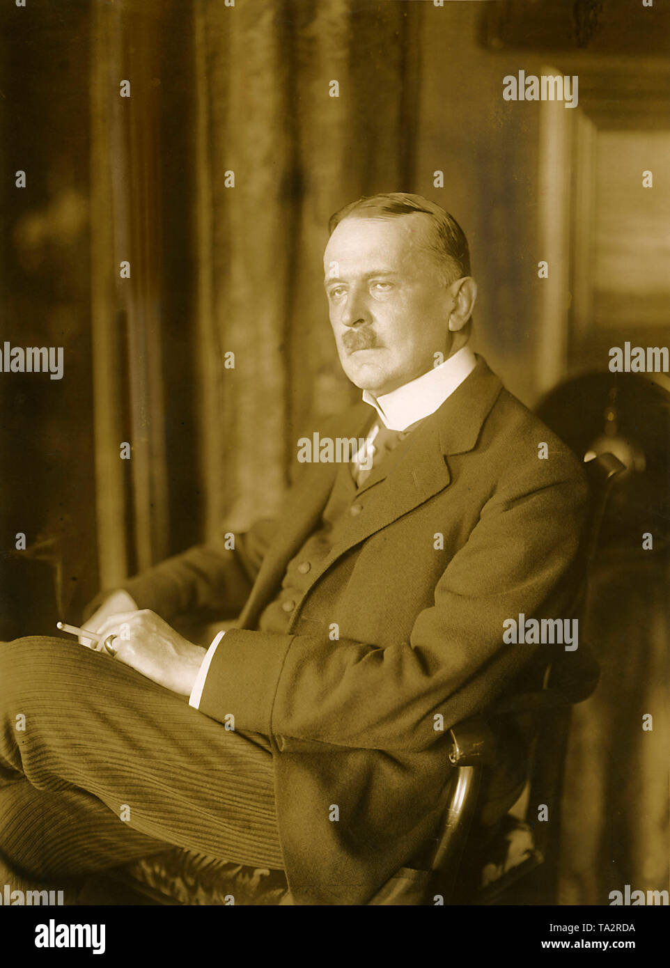 The Count in his last year as German ambassador to Moscow Stock Photo ...