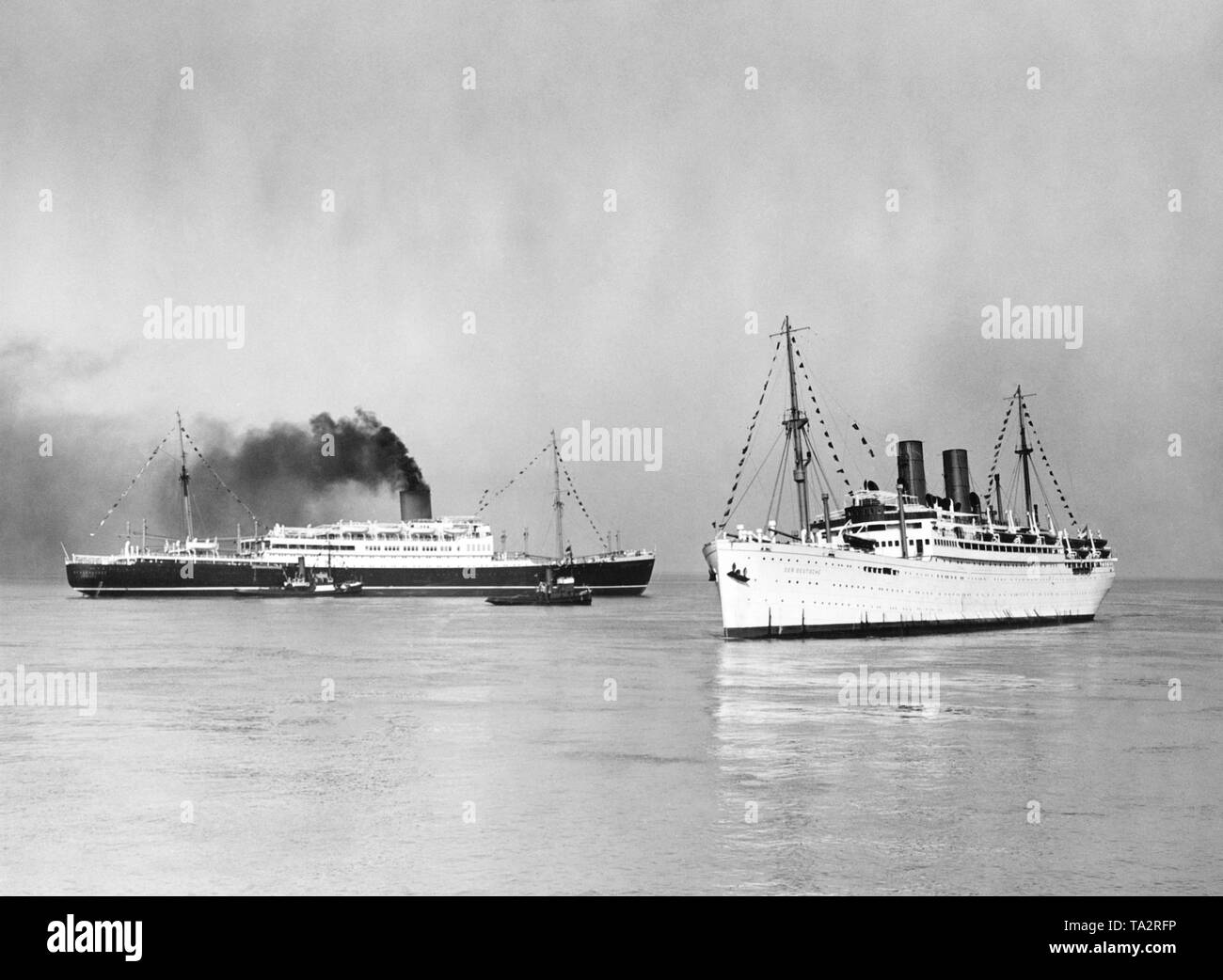 Ship scharnhorst Black and White Stock Photos & Images - Alamy