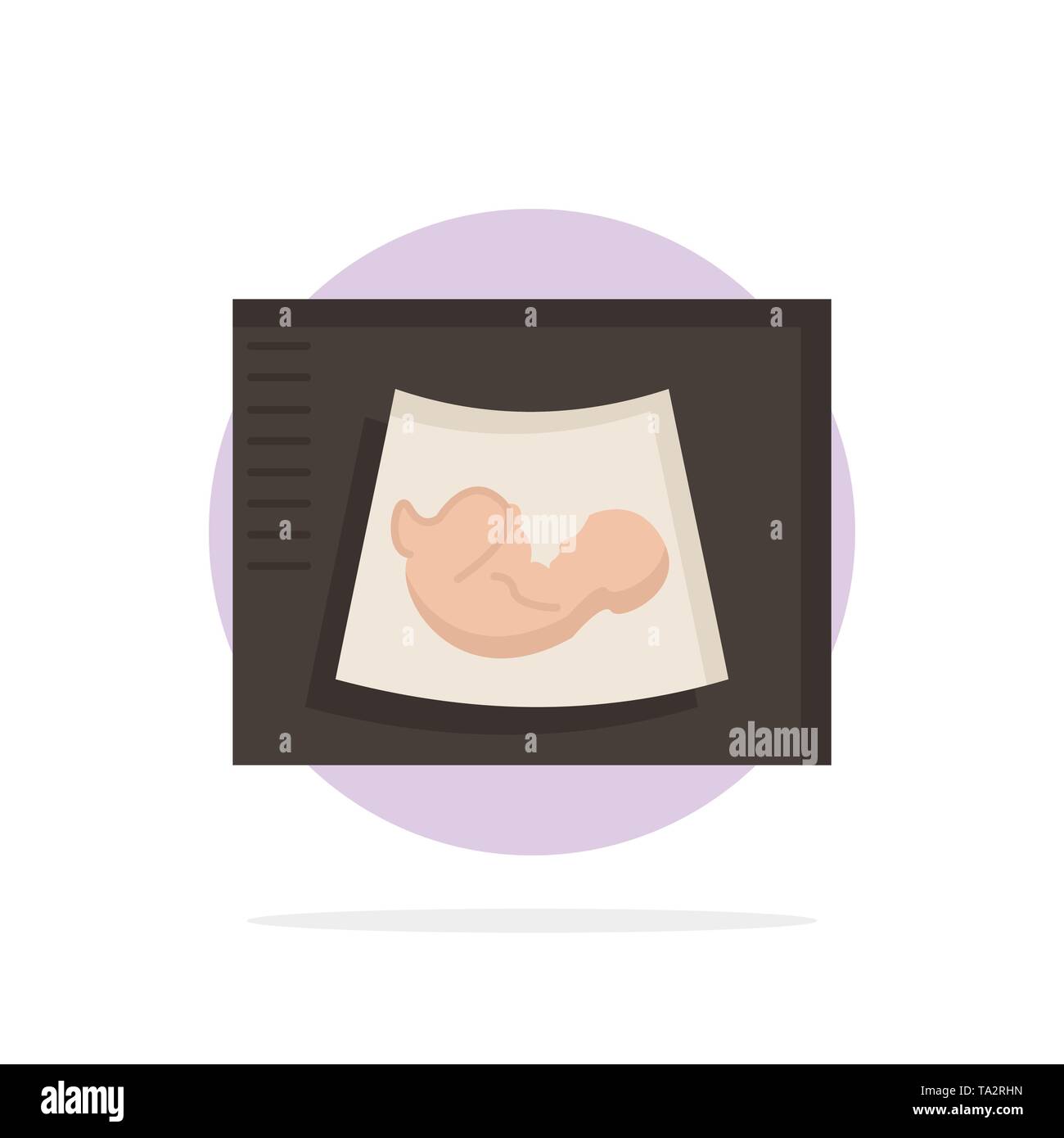 Baby scan picture Stock Vector Images - Alamy