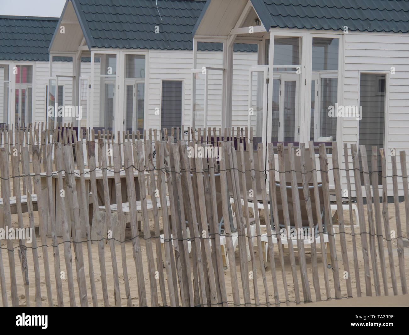 beach of katwijk an zee Stock Photo - Alamy