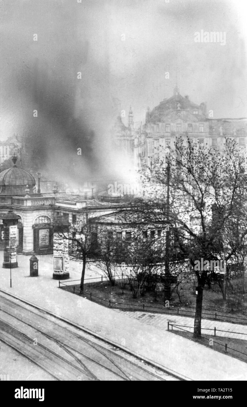 During the last fights for Munich between Freikorps units and ...