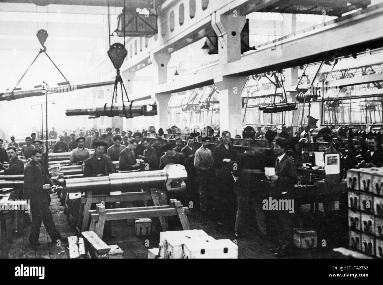 The Soka-Bau, an industrial plant of the Austro-Hungarian Empire, which ...