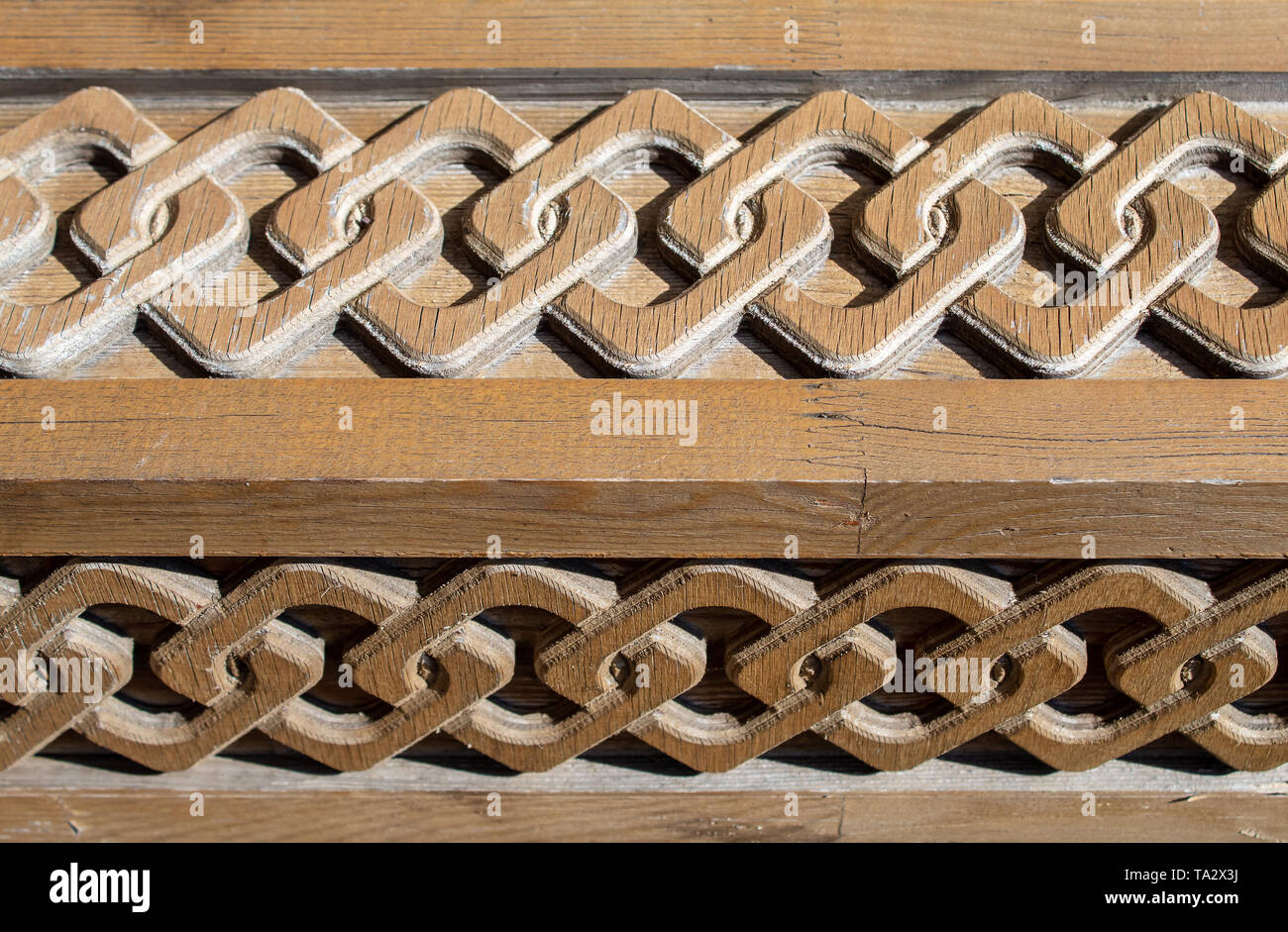 Wooden panel decorated hi-res stock photography and images - Alamy