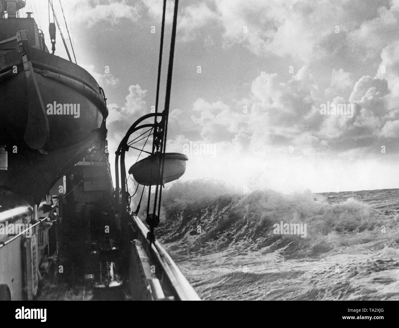In a heavy Black and White Stock Photos & Images - Alamy