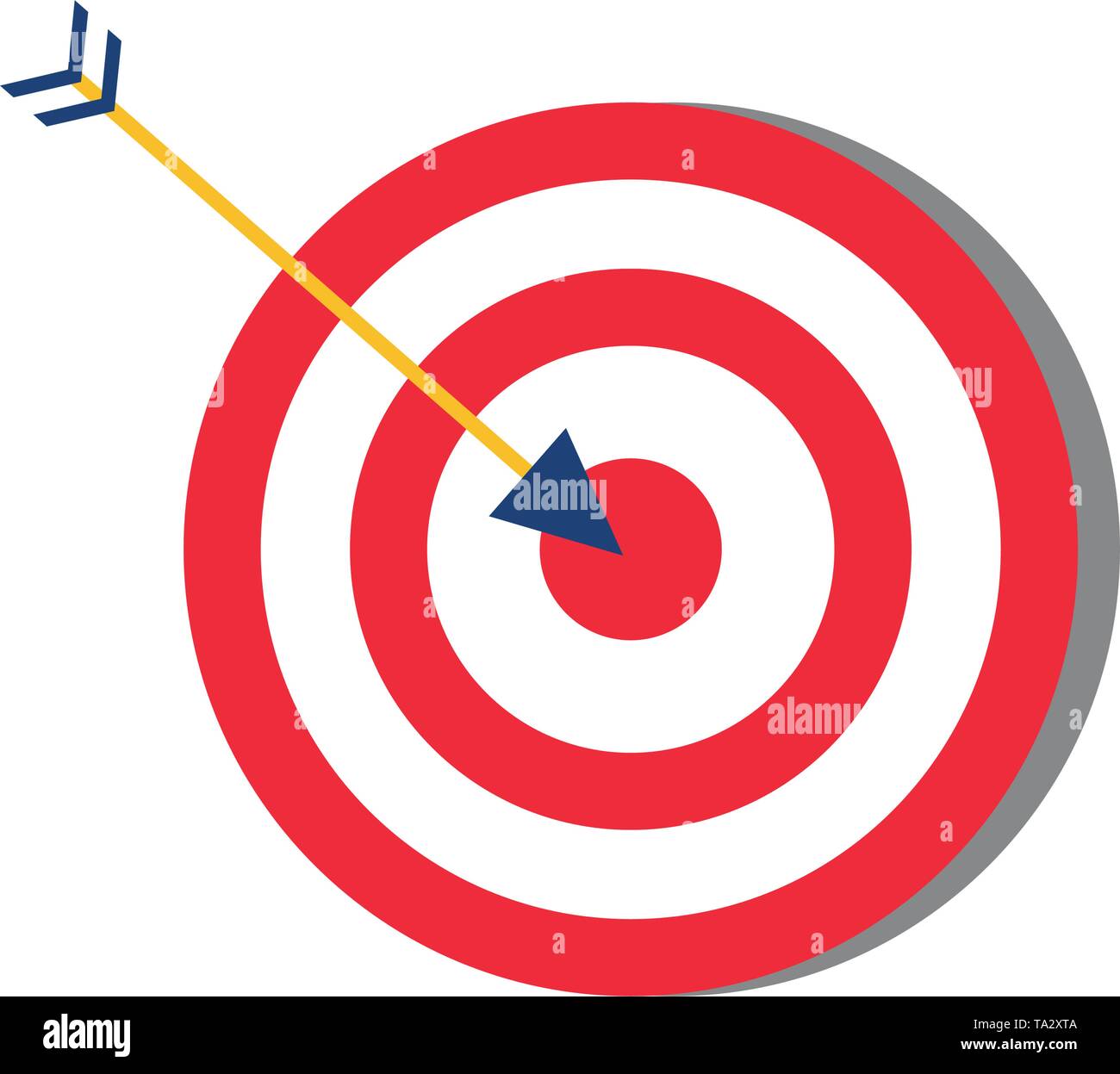 target arrow strategy Stock Vector Image & Art - Alamy