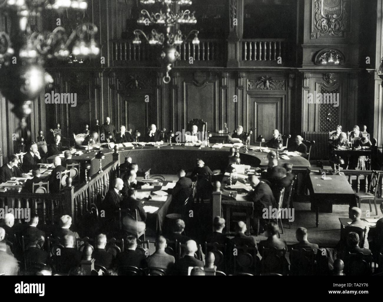 On the 23th of July began, before the Supreme Court of Prussia, the ...