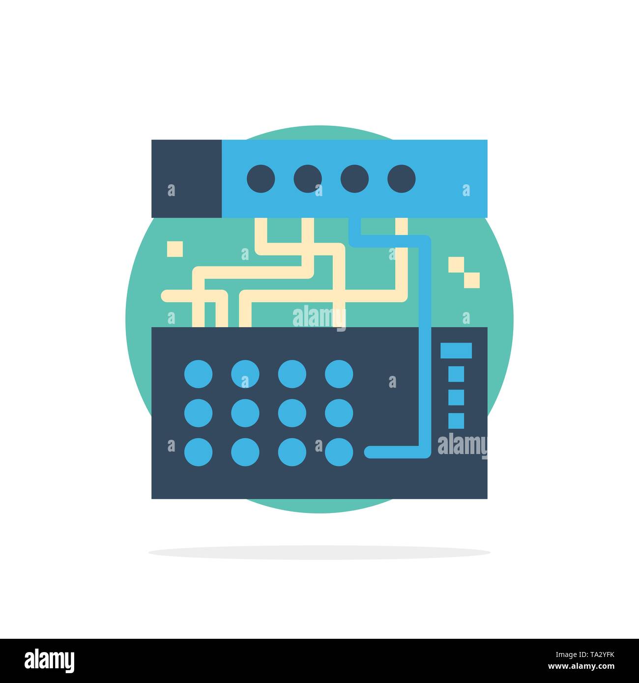 Old electrical plug wire Stock Vector Images - Alamy