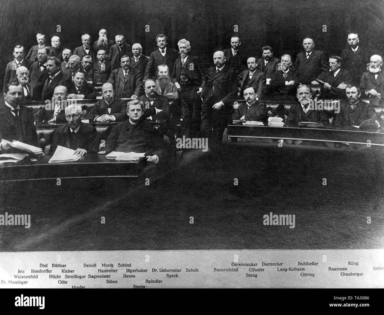 Bavarian parliament Black and White Stock Photos & Images - Alamy