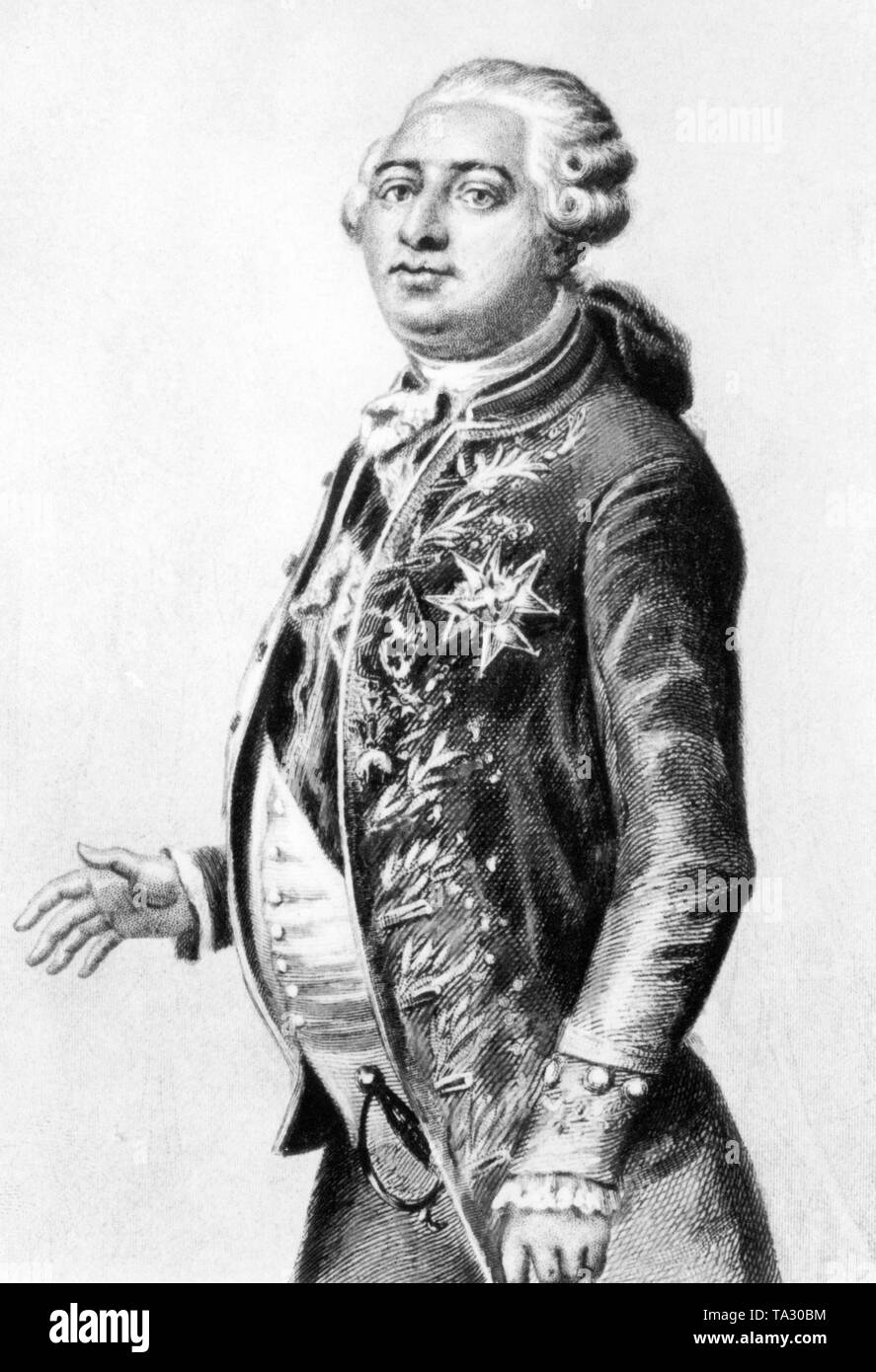 Marie antoinette french revolution Black and White Stock Photos ...