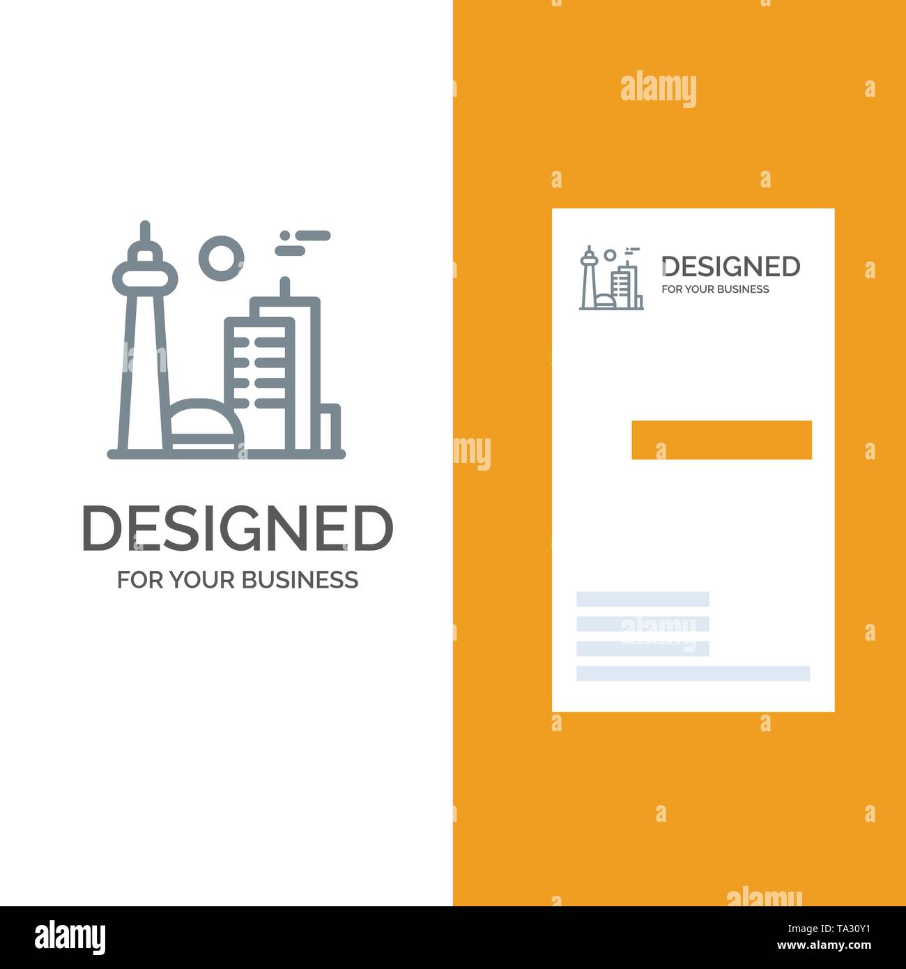 City center building vertical Stock Vector Images - Alamy