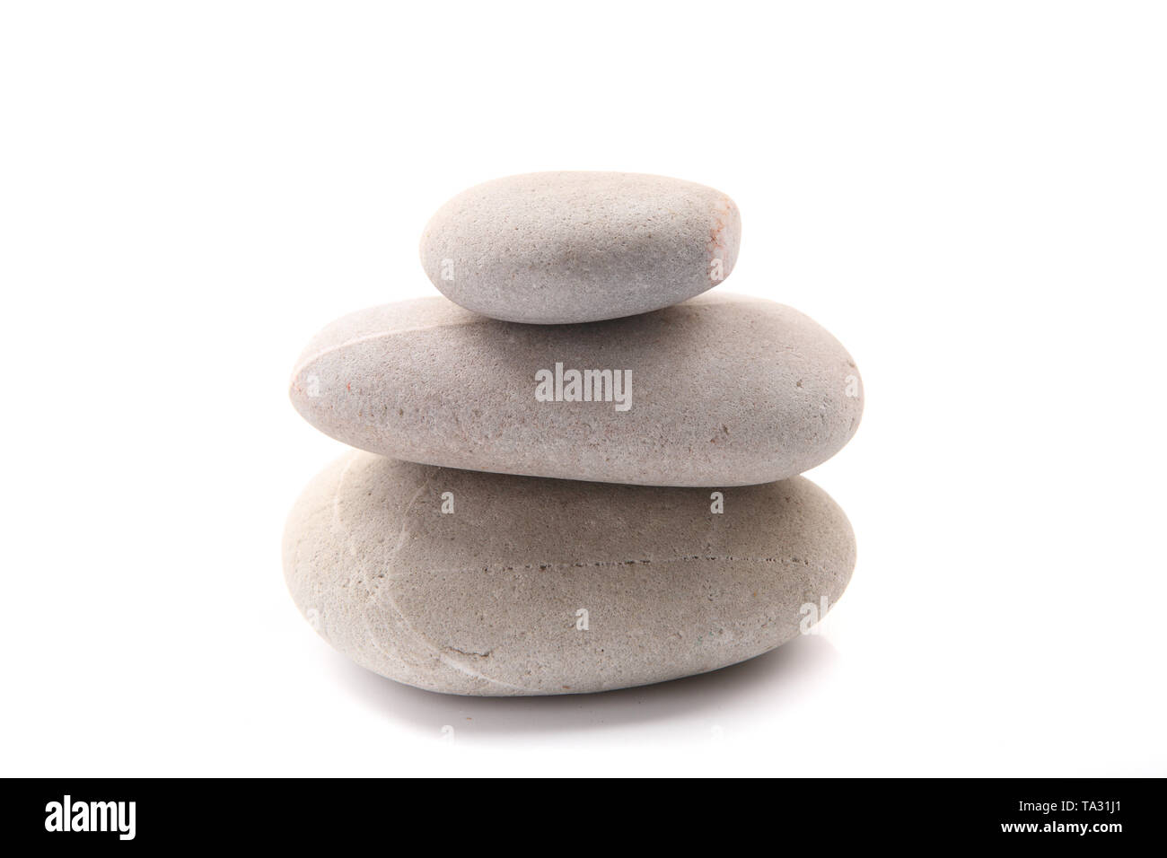 Texture pebbles on beach Cut Out Stock Images & Pictures - Alamy