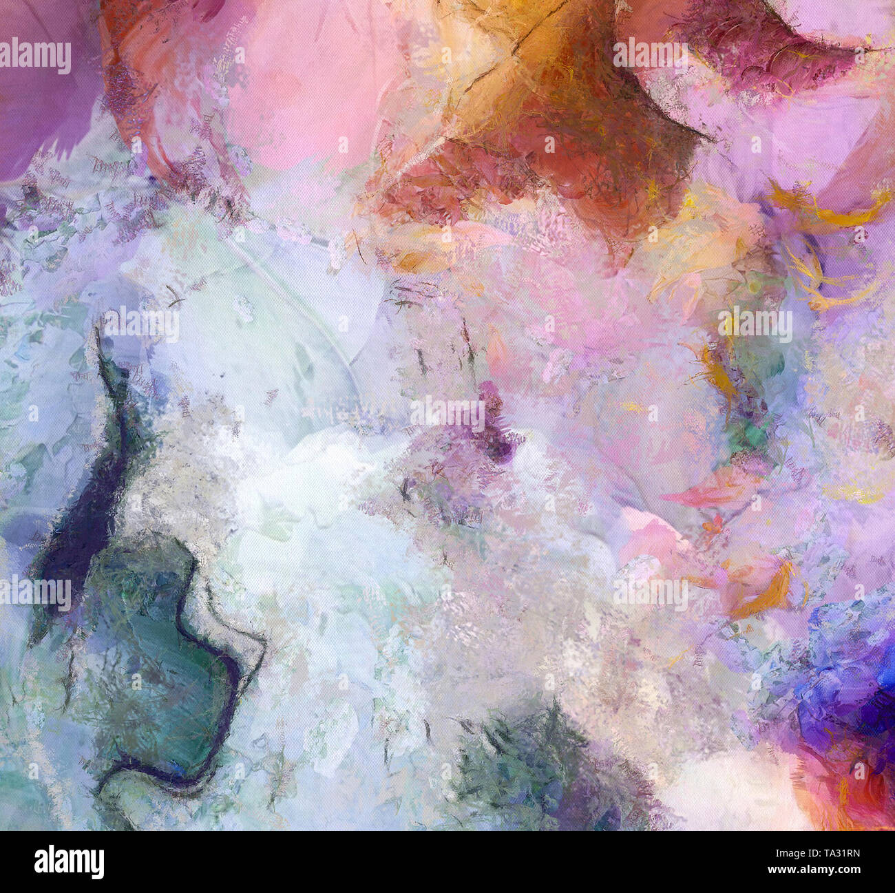 Soft colors abstract background. 3D rendering Stock Photo - Alamy