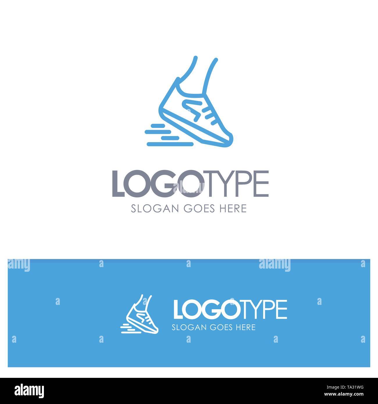 Blue legs leg Stock Vector Images - Alamy